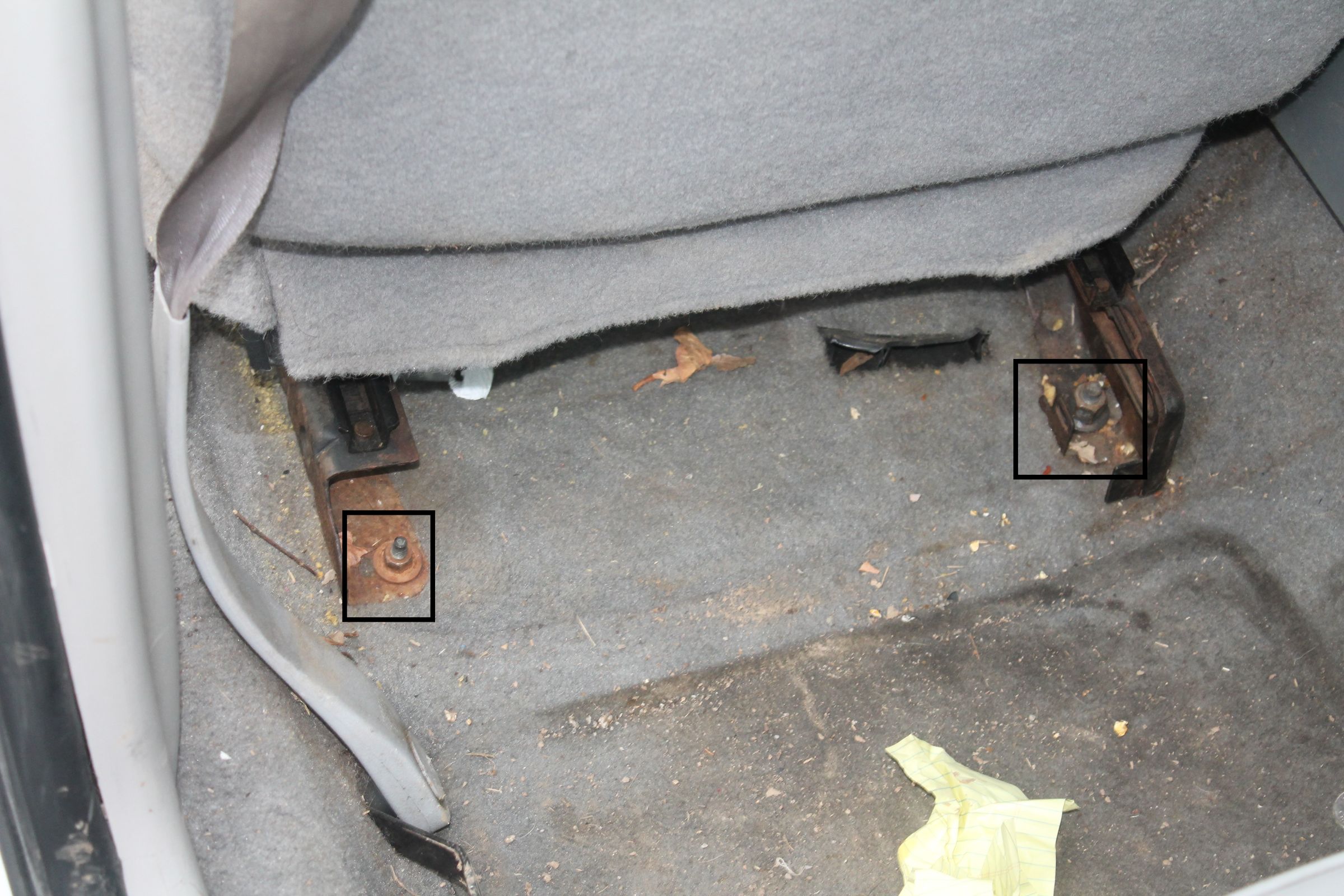 Retro-Fitting Power Seats Into a Crown Victoria P71 : 9 Steps ...