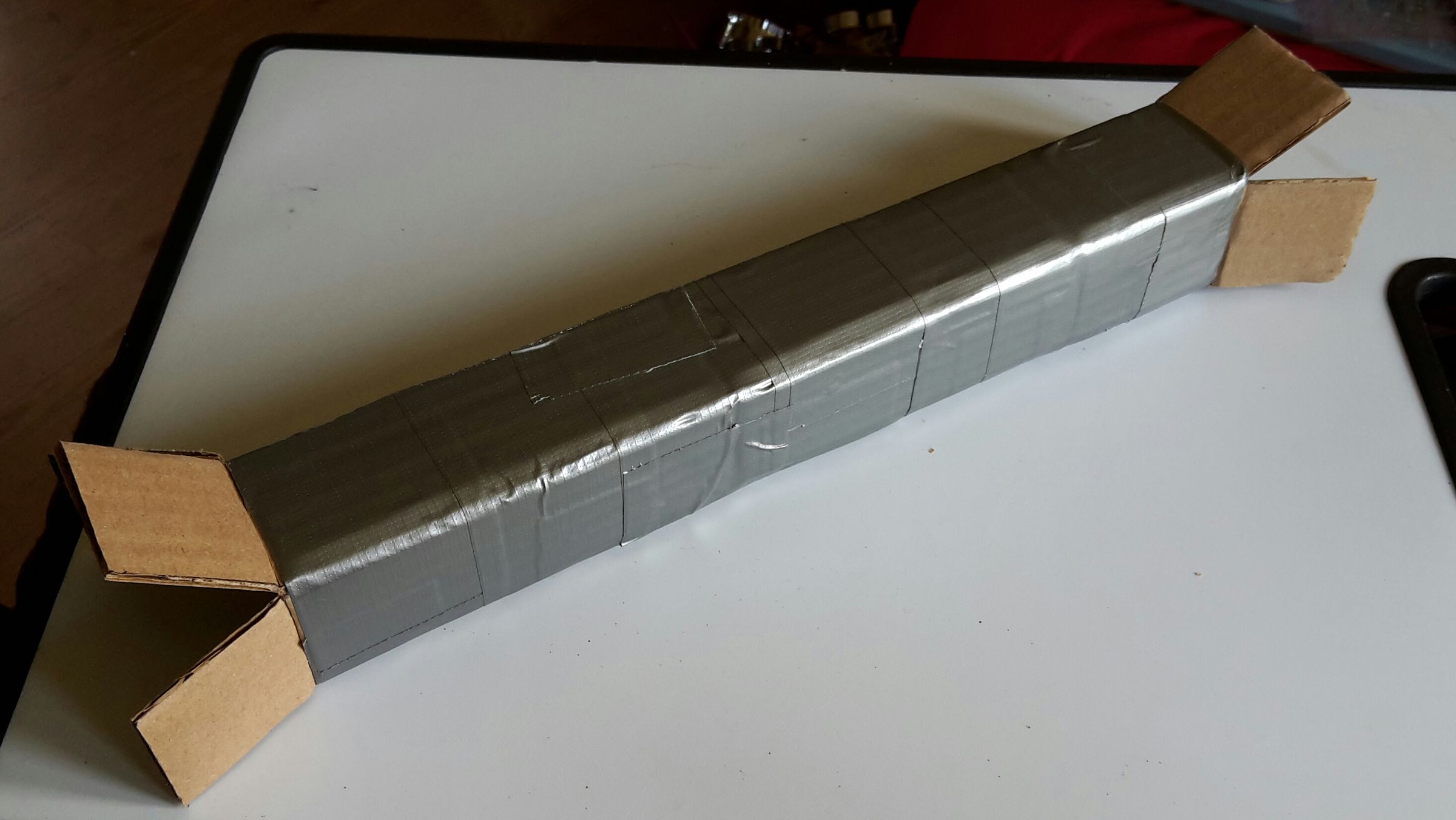 Small Table Made From Cardboard, Duct Tape and Papier Mache : 8 Steps ...