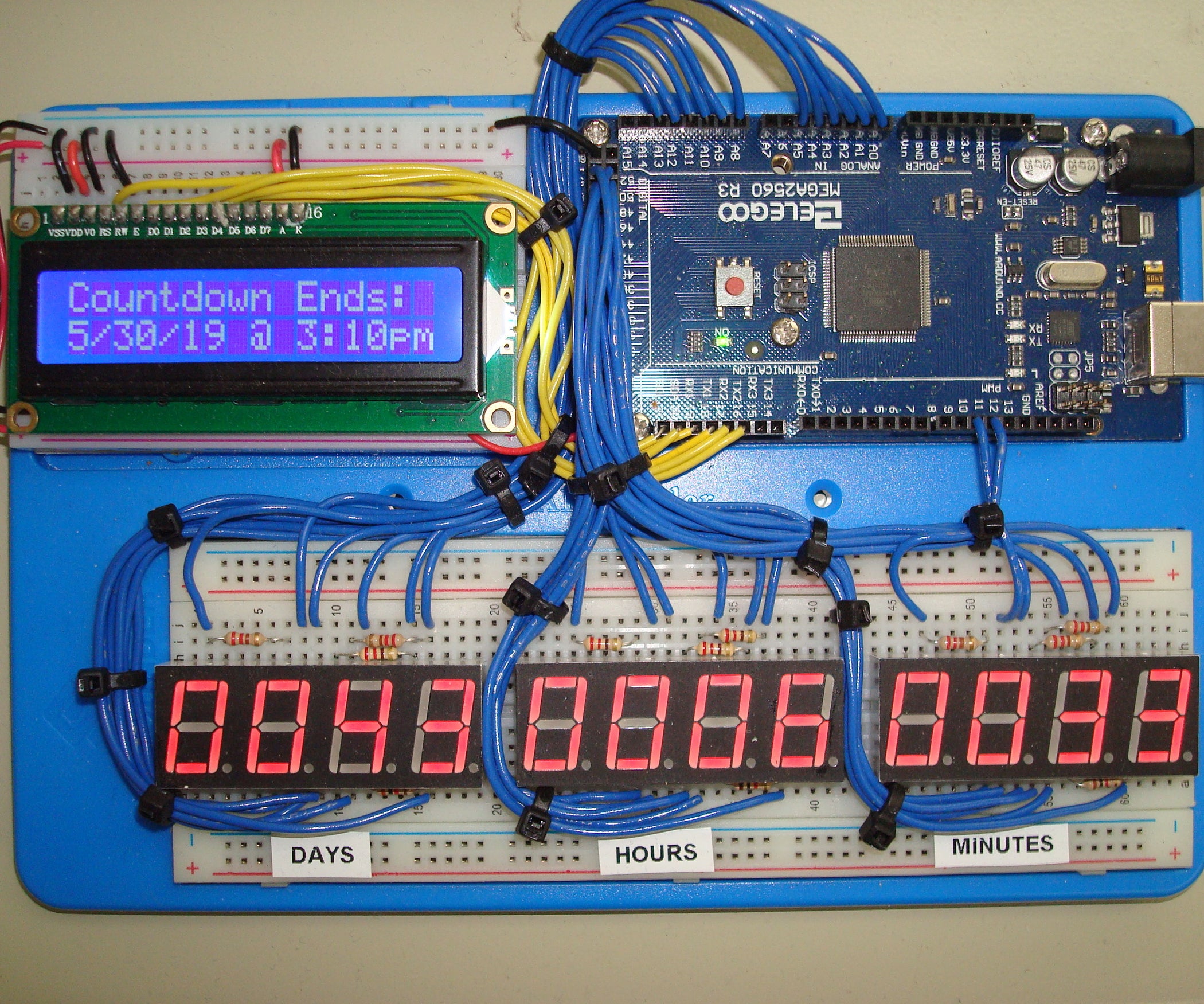 School Countdown Calendar : 7 Steps (with Pictures) - Instructables