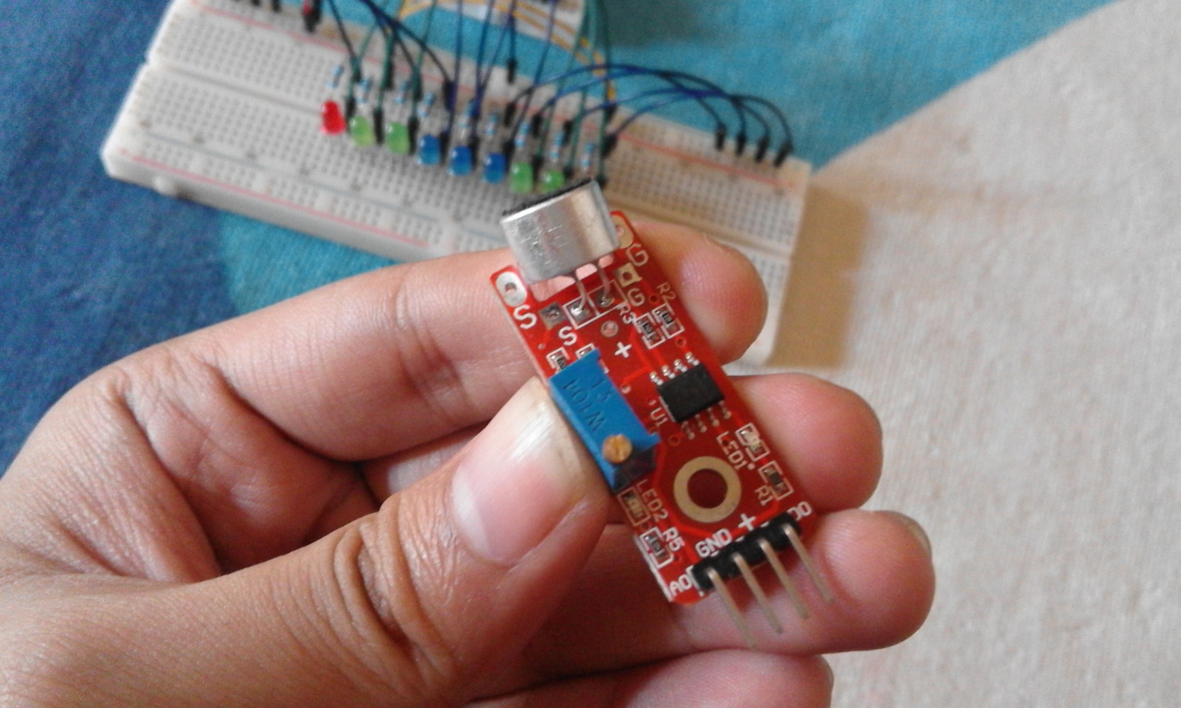 Waren's L.E.D Music Visualizer : 16 Steps (with Pictures) - Instructables