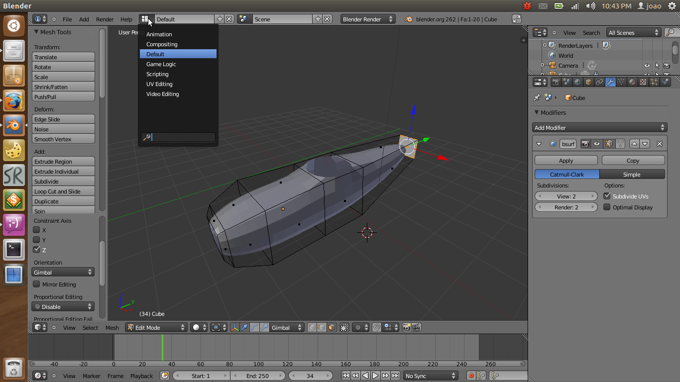 Modelling in Blender: Airplane Part 1 : 8 Steps - Instructables