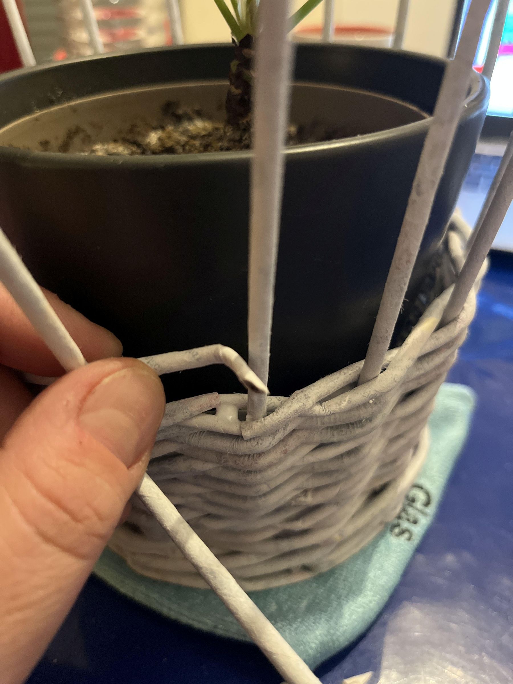 Woven Basket Made From Newspaper : 13 Steps (with Pictures) - Instructables