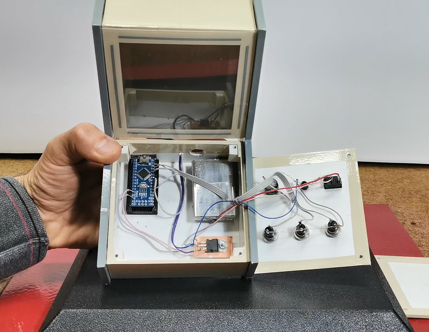 Arduino Breakout Game on 8X8 Led Matrix With WS2812B Leds : 4 Steps ...