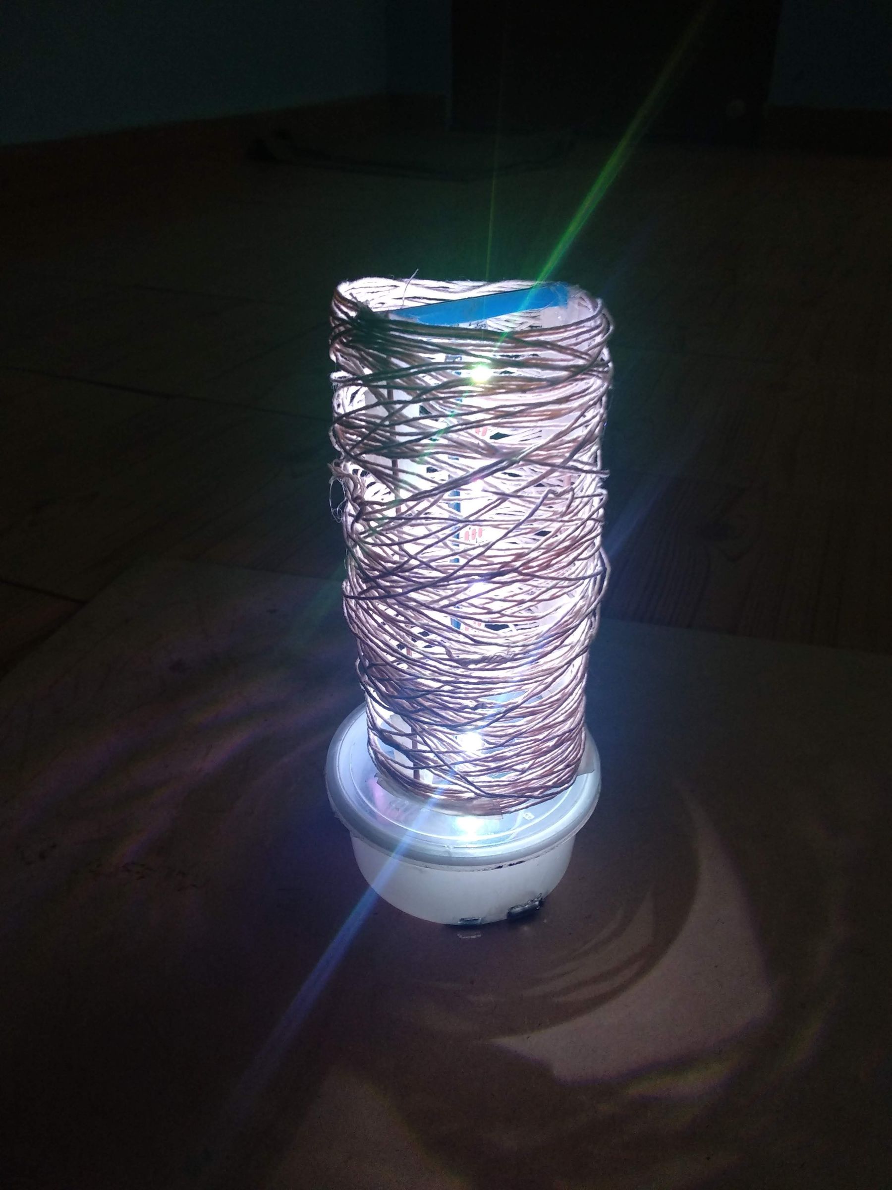 The Mummy Lamp - WiFi Controlled Smart Lamp : 5 Steps (with Pictures ...