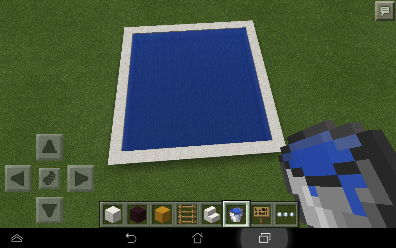 How to Make an Awesome Minecraft Pool and Diving Board! : 5 Steps ...