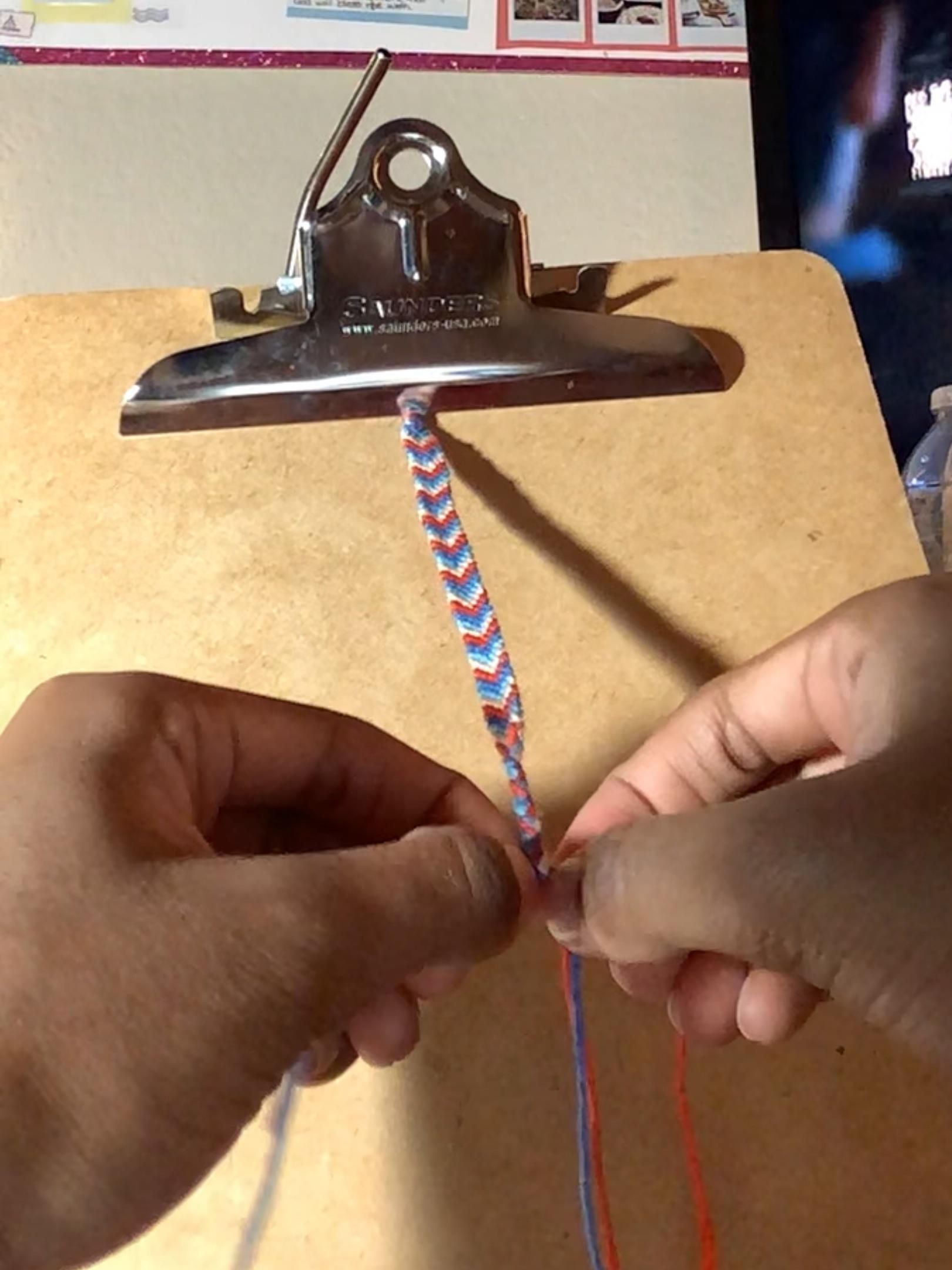 Chevron Friendship Bracelet Instructions : 7 Steps - Instructables