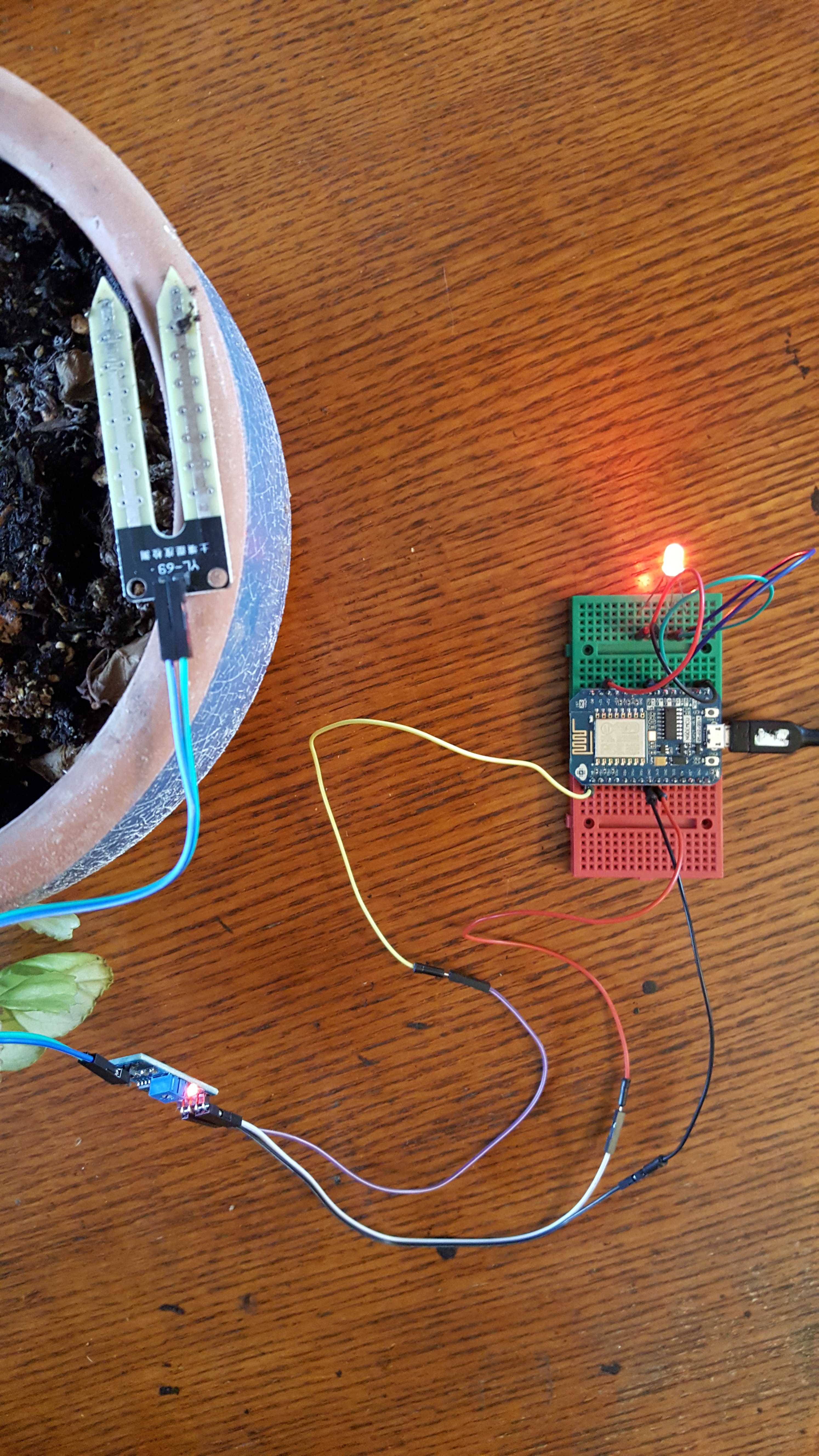 ESP8266 Soil Moisture Sensor With Arduino IDE : 4 Steps (with Pictures ...