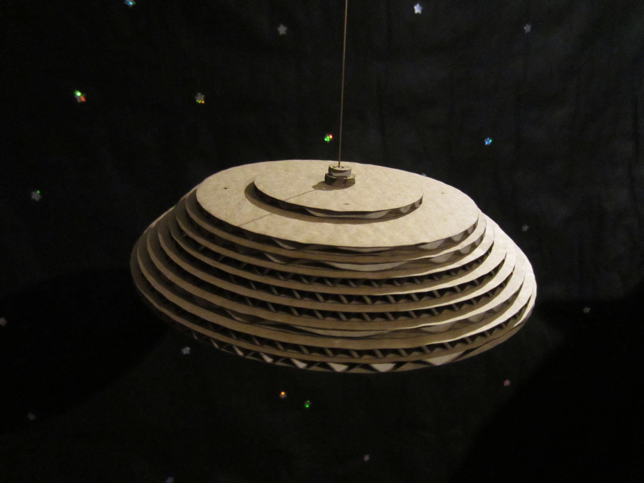 Laser Cut Cardboard Jupiter 2 Model : 7 Steps (with Pictures ...