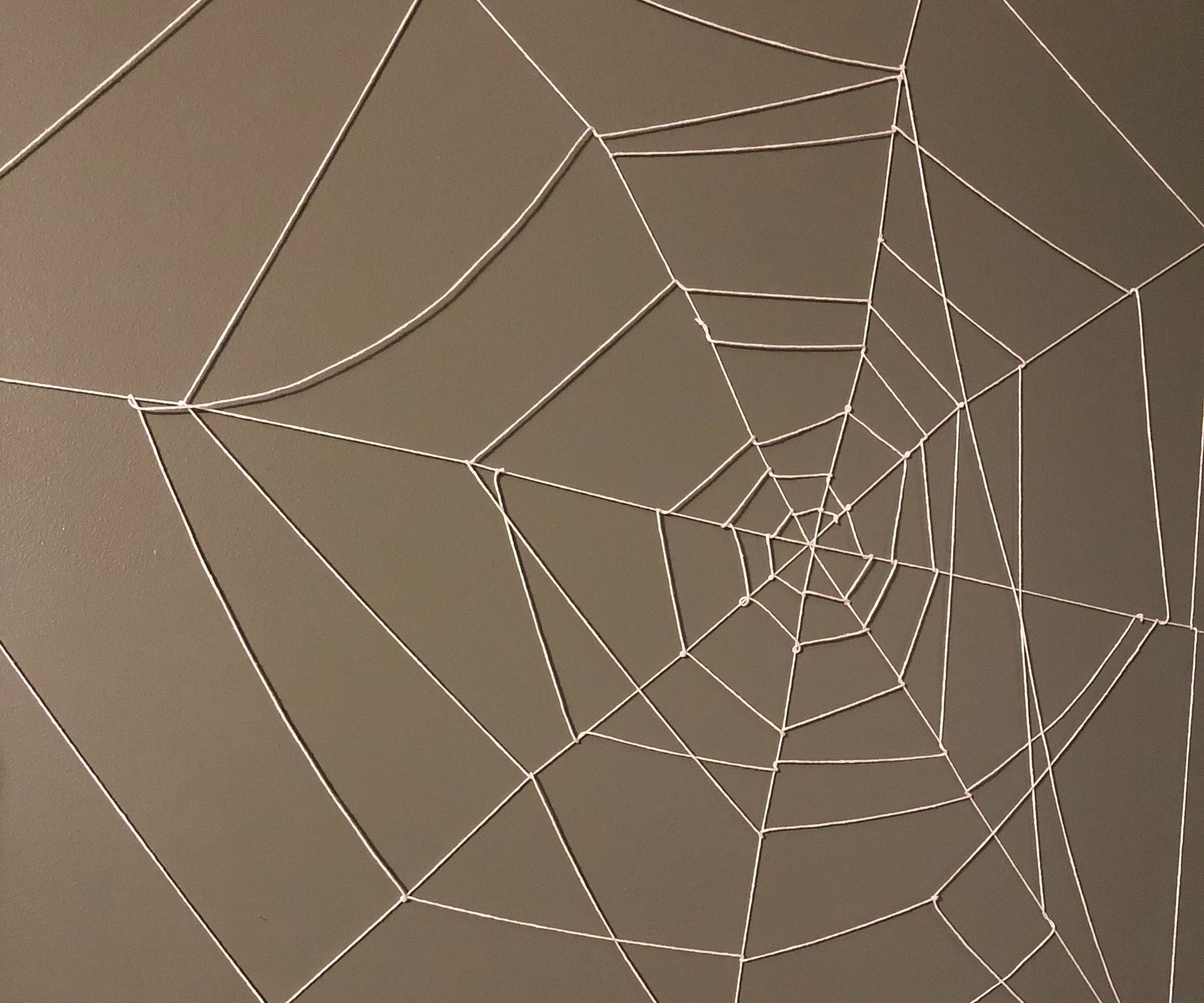 DIY Halloween Spider-web Decoration : 12 Steps - Instructables