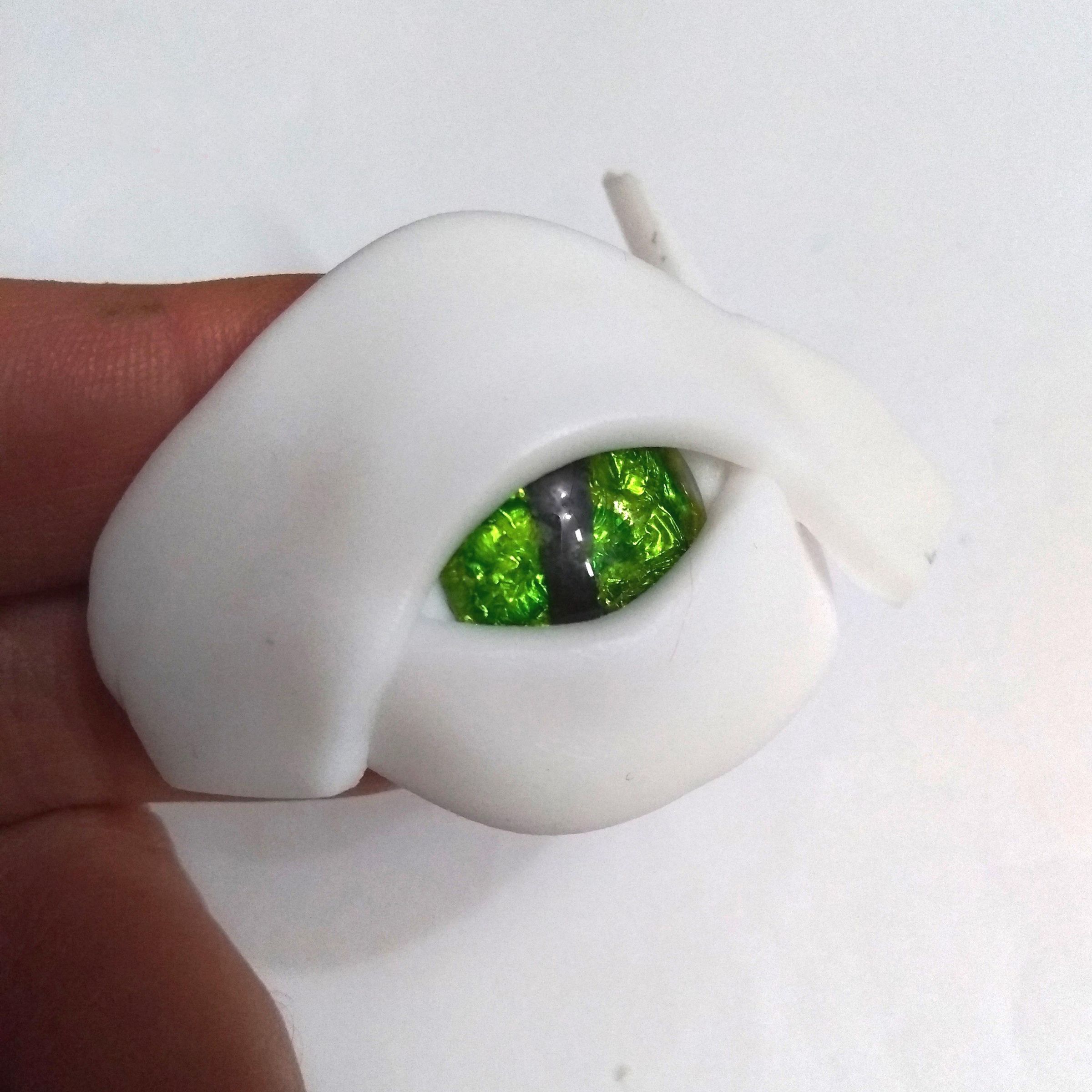DIY Dragon Eye Brooch From Polymer Clay : 6 Steps (with Pictures ...