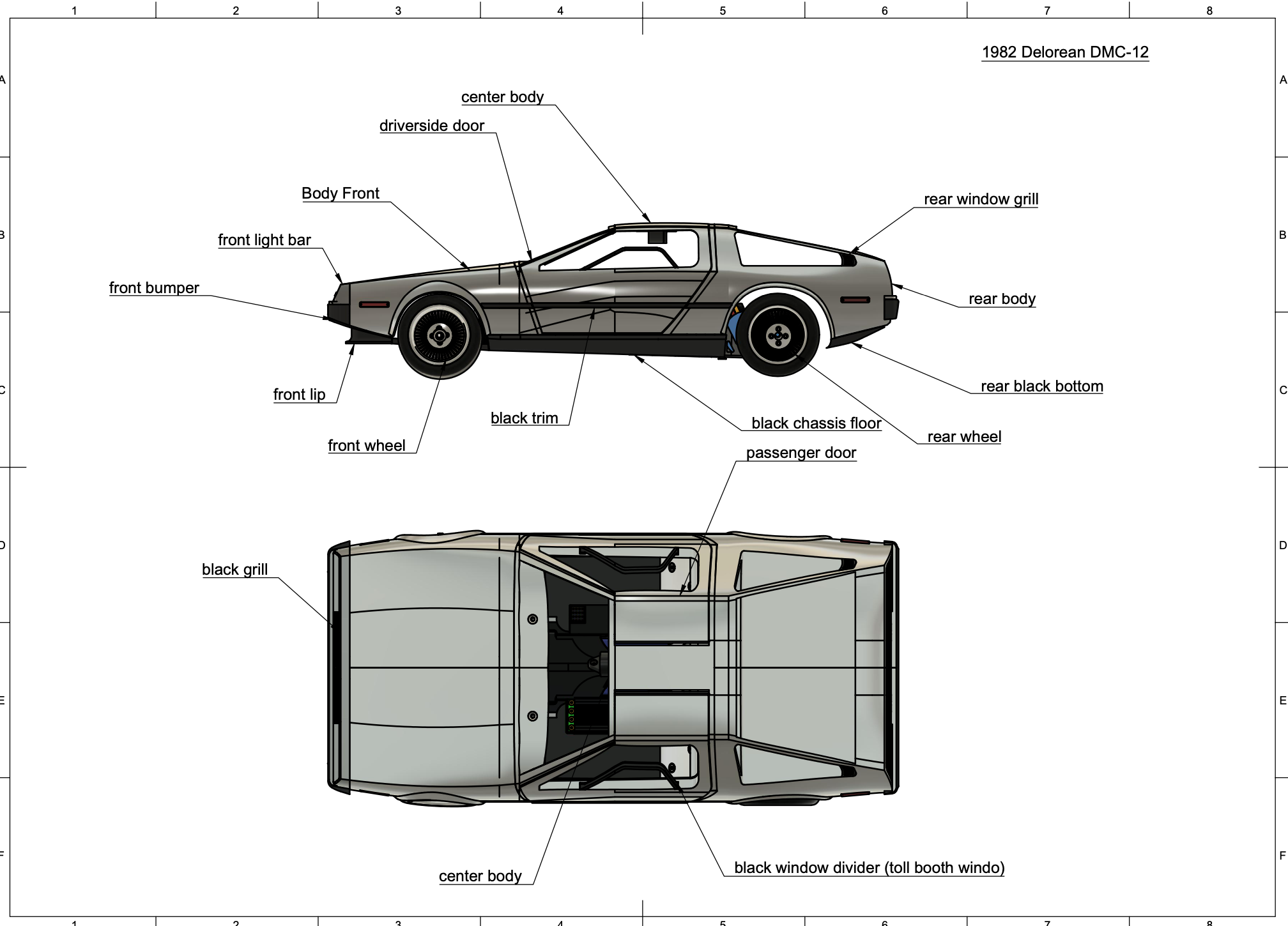 Delorean DMC-12/BTTF Time Machine 3D Printed RC Car : 17 Steps (with ...