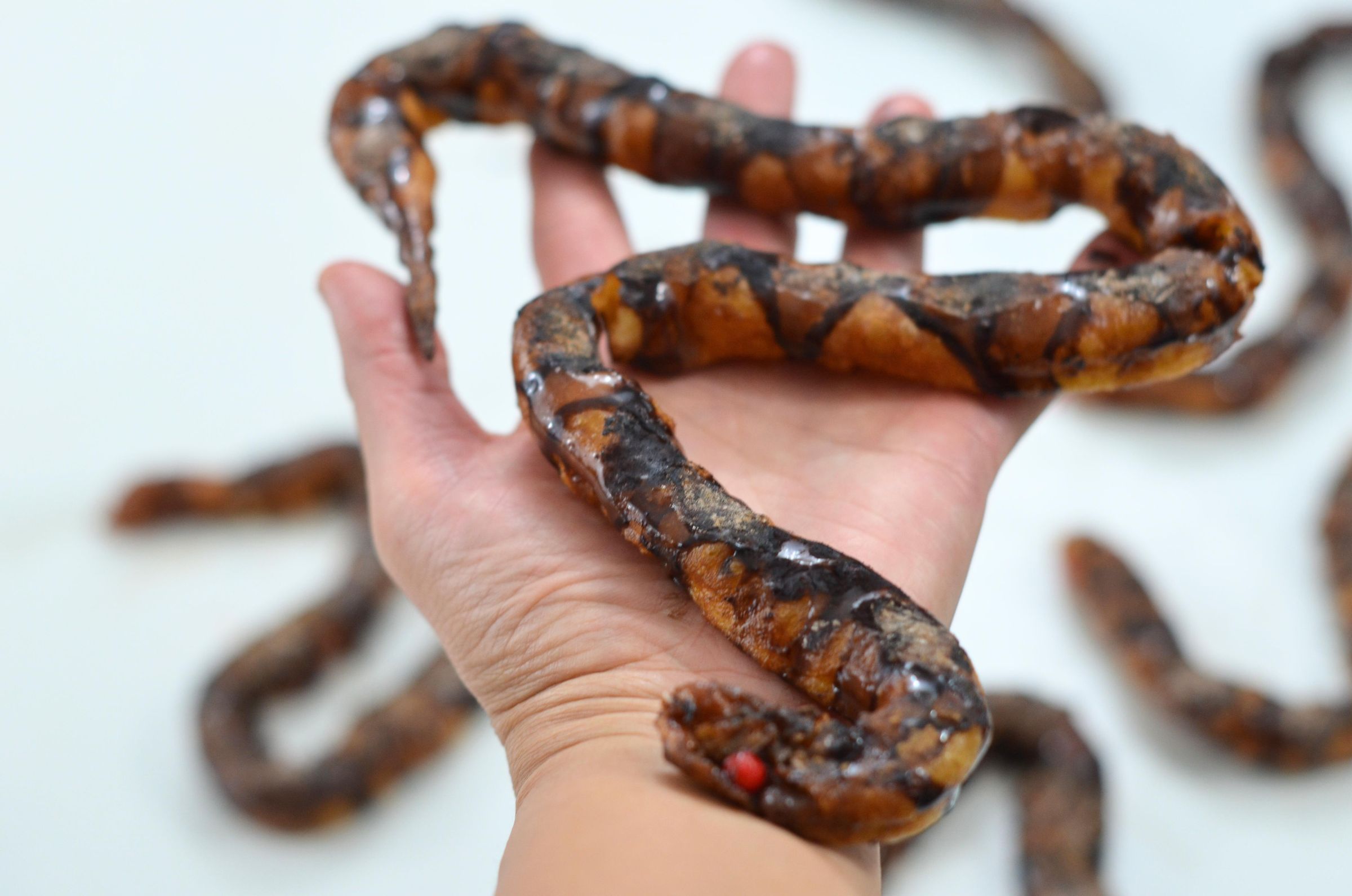 Chocolate Glazed SNAKE CHURROS : 8 Steps (with Pictures) - Instructables