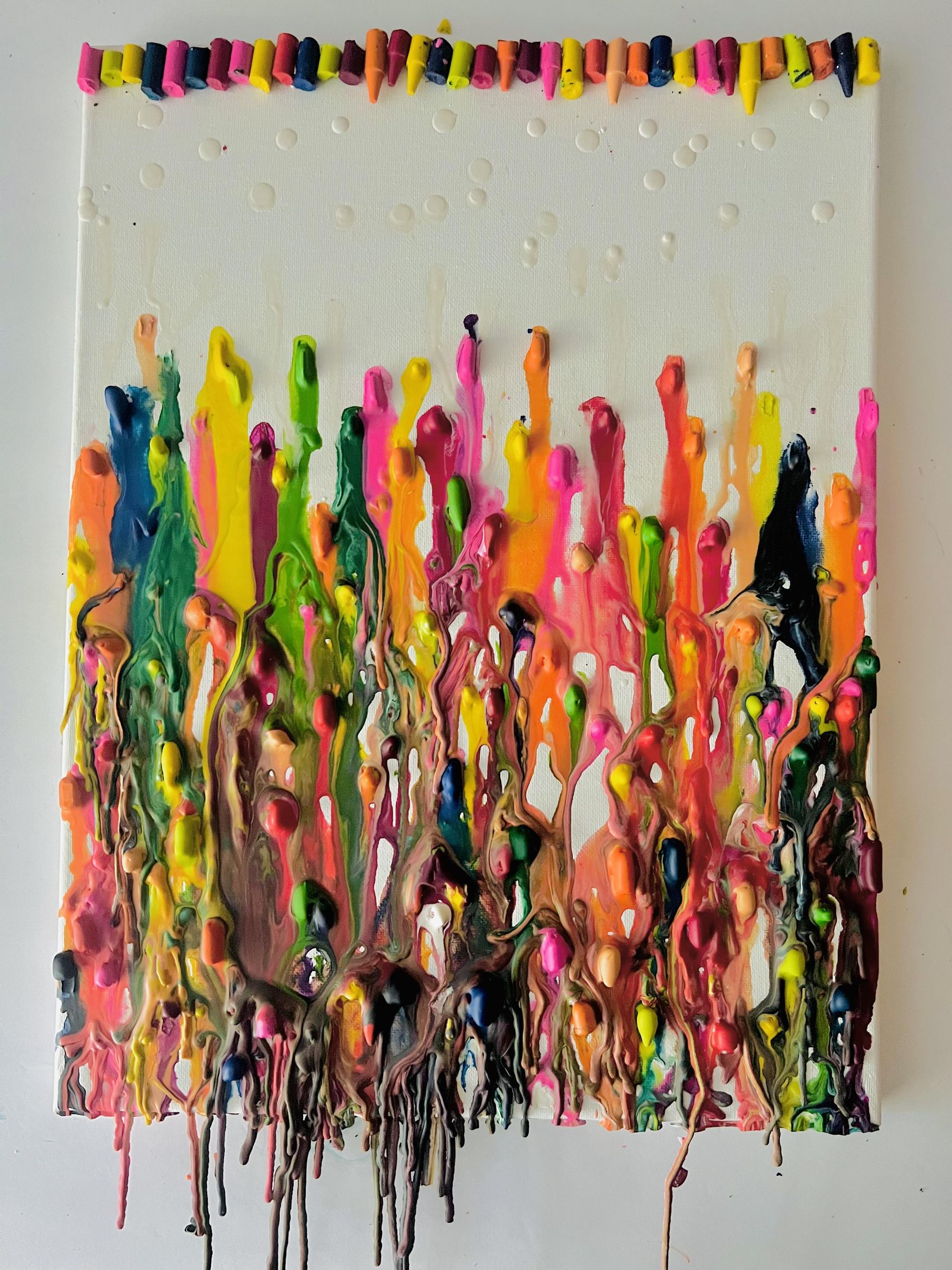 Abstract Textured Crayon Wall Art : 3 Steps (with Pictures) - Instructables
