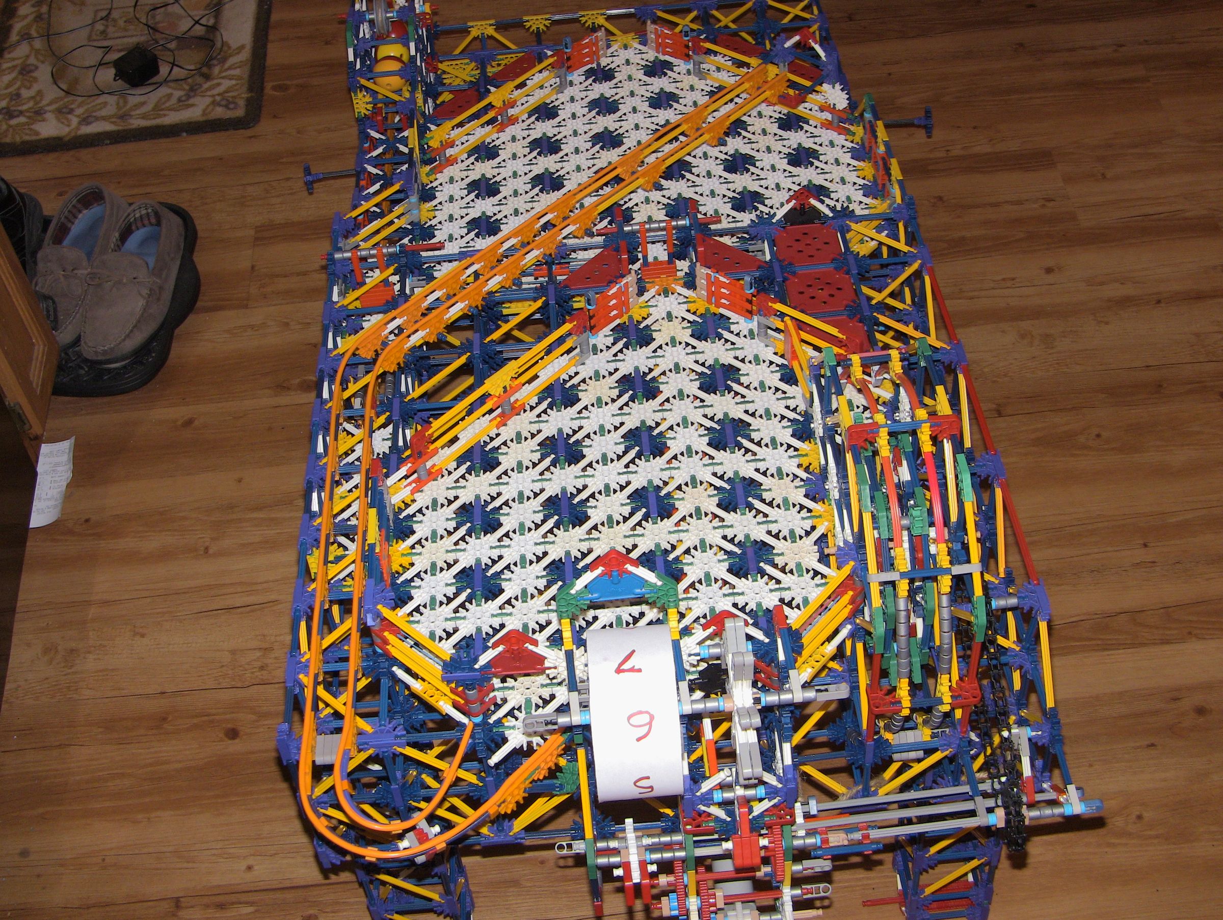 Knex Double- Decker- What- The- Hecker Pinball Machine Instructions ...
