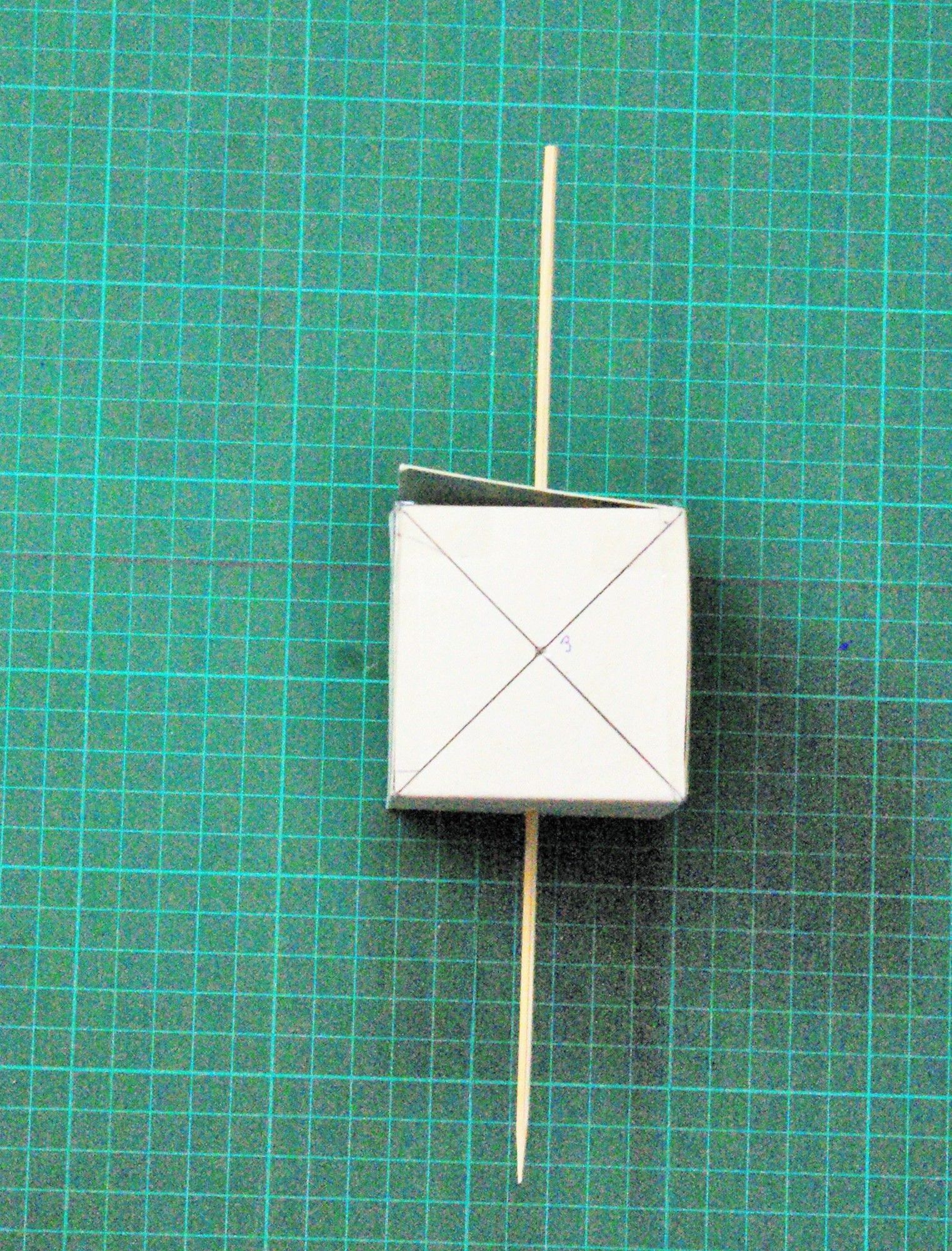 How to Insert Skewers at Right Angles to Each Other Into a Styrofoam ...