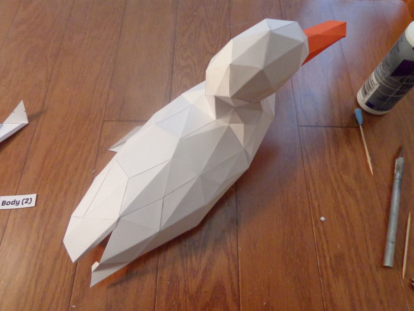 3D Duck Papercraft Model : 13 Steps - Instructables