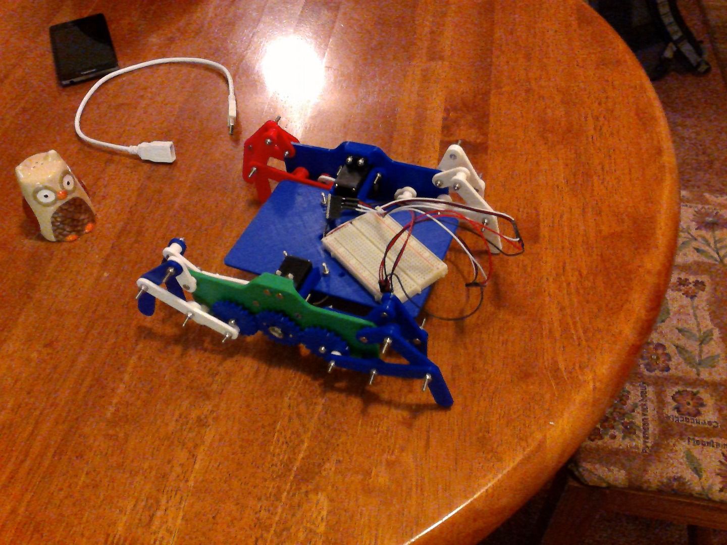 3D Printed Walking Robot (Klann Linkage) : 11 Steps (with Pictures ...