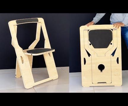 How to Make a Secret Foldable Chair at Home : 9 Steps (with Pictures ...