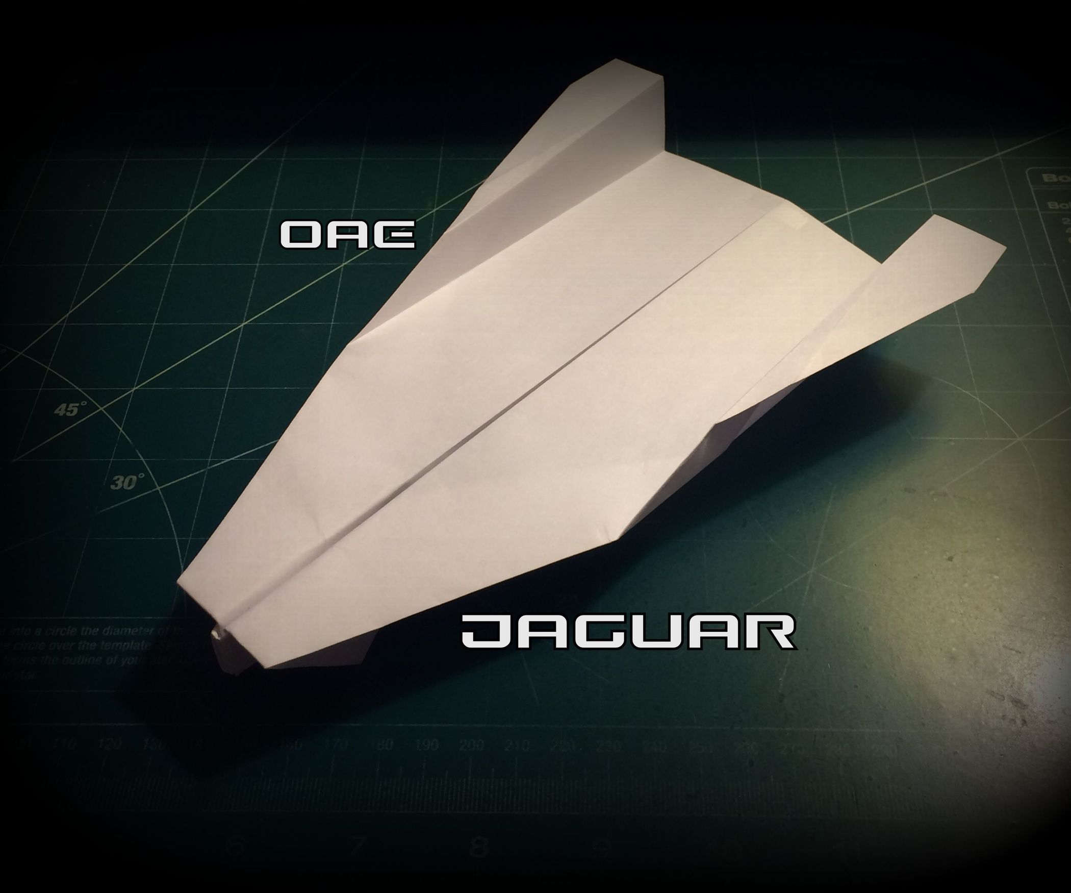 How to Make the Jaguar Paper Airplane : 6 Steps - Instructables