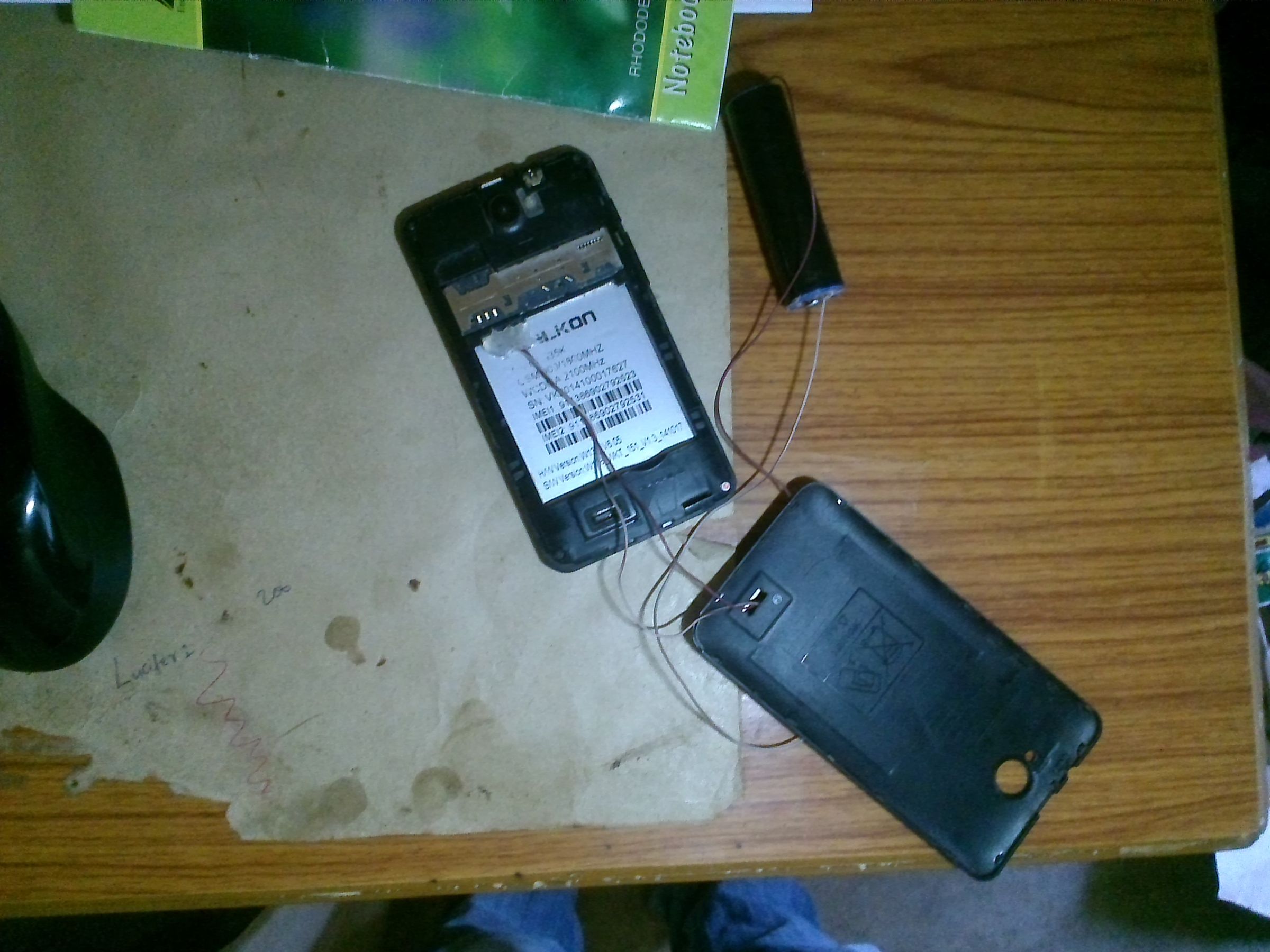 Running Mobile Phone With 18650 Battery - Instructables