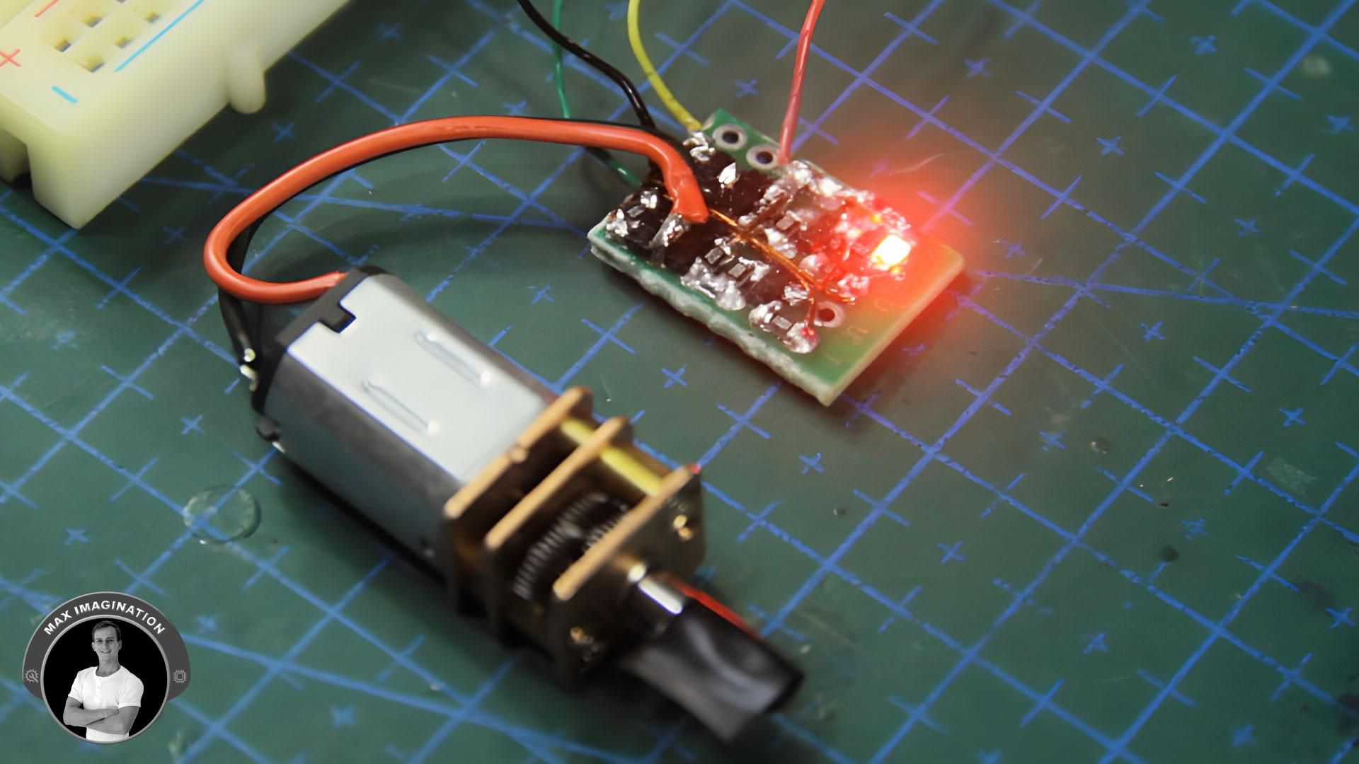 Guide to Making TINY Brushed Motor Drivers With MOSFETs for RC Projects : 19 Steps (with ...