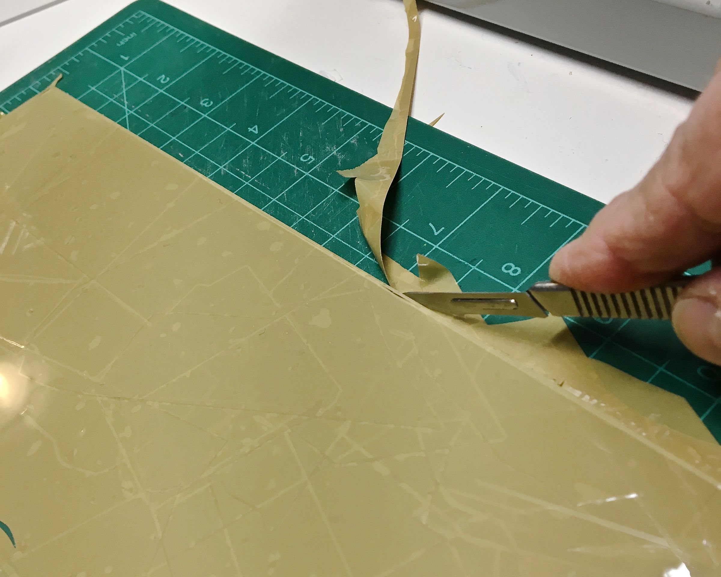 Packing Tape Masterpiece Window Art : 7 Steps (with Pictures ...