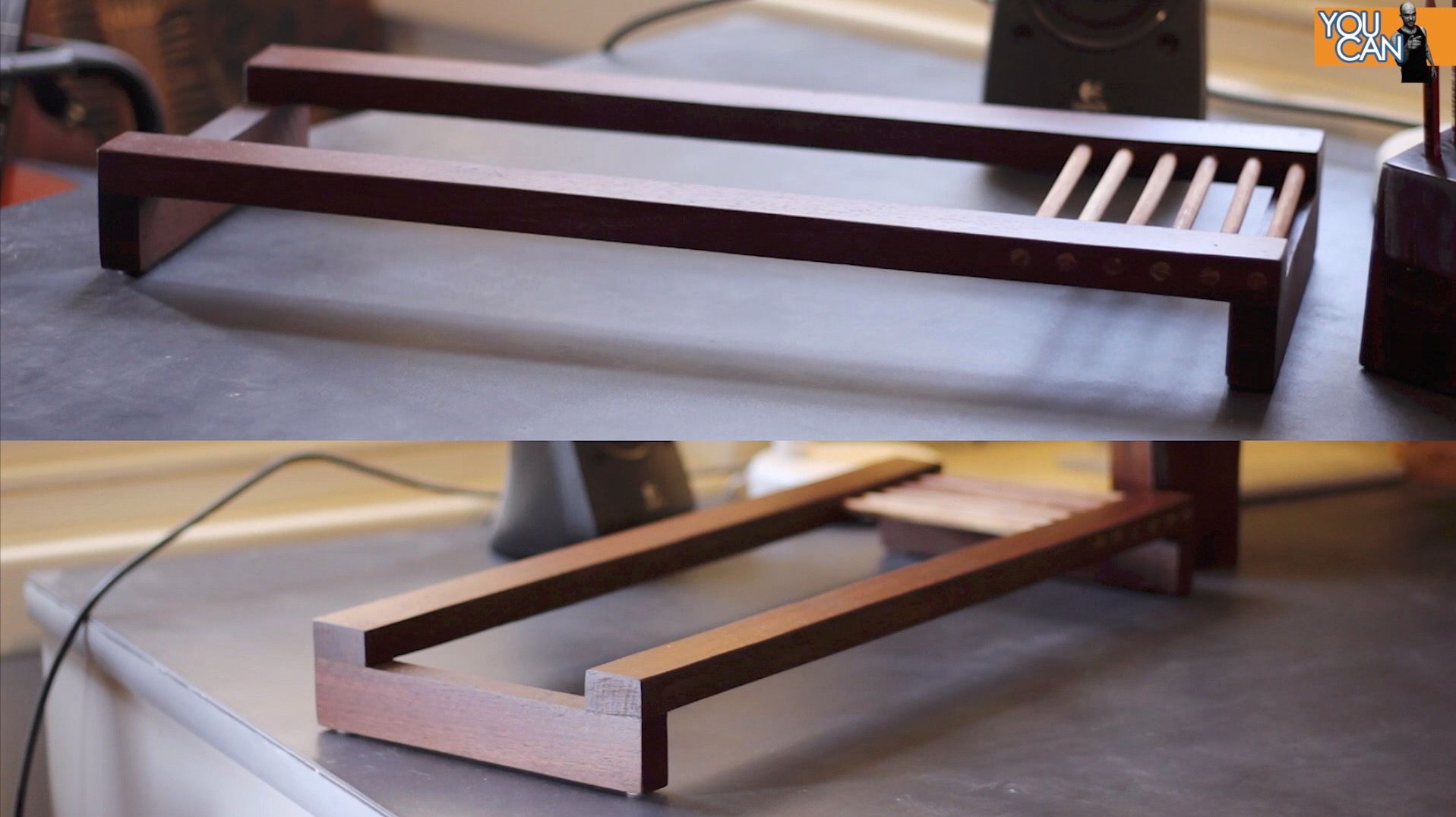 Timber Laptop Stand / Desk Organizer : 3 Steps (with Pictures ...