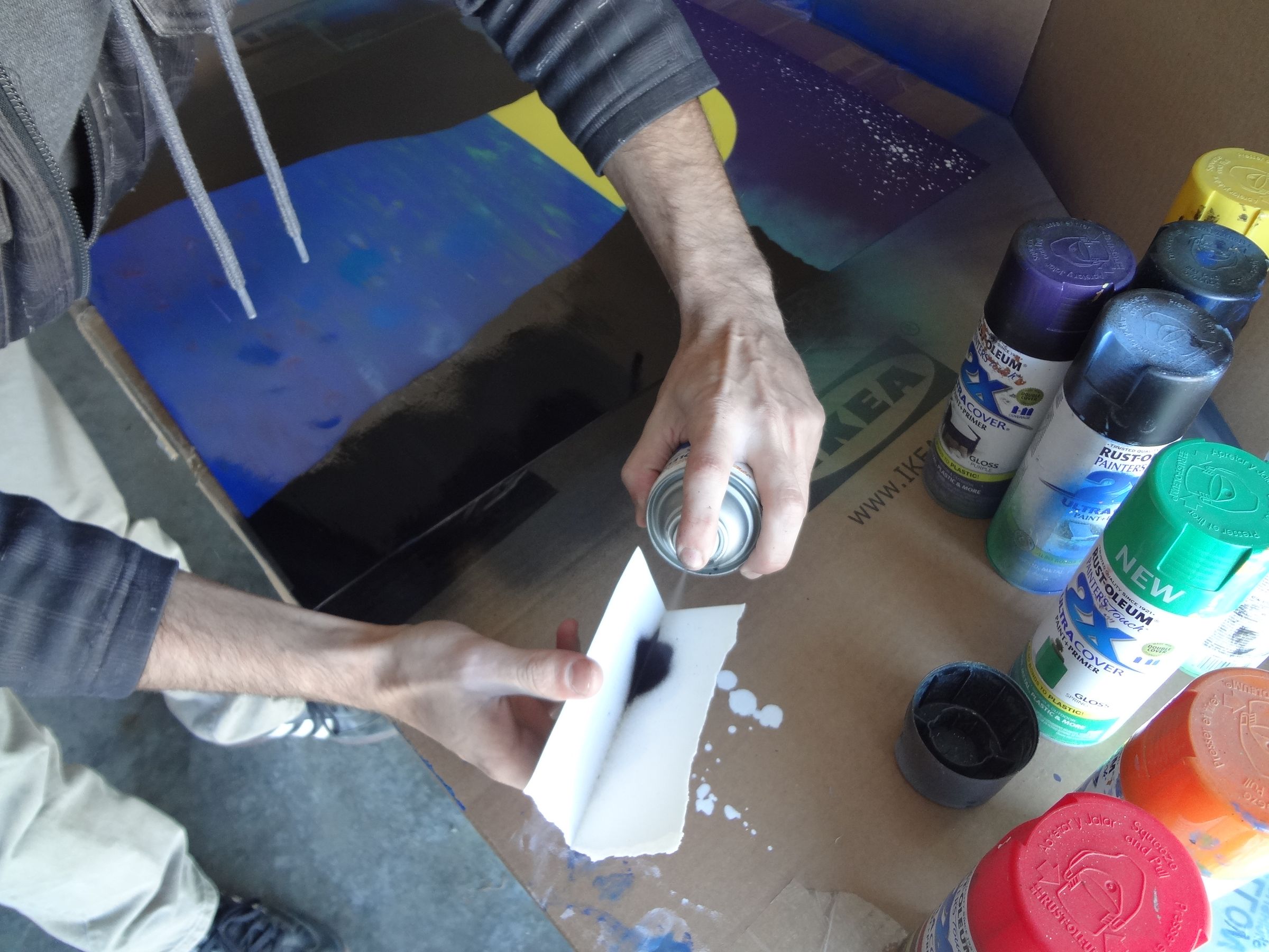 Spray-Paint Sunset : 14 Steps (with Pictures) - Instructables