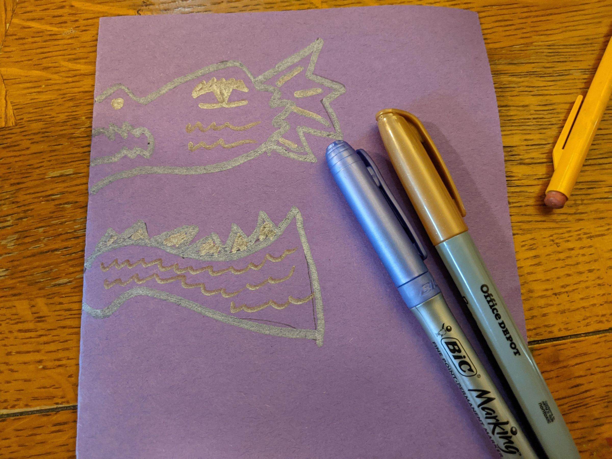 Paper Dragon Stick Puppet : 13 Steps (with Pictures) - Instructables