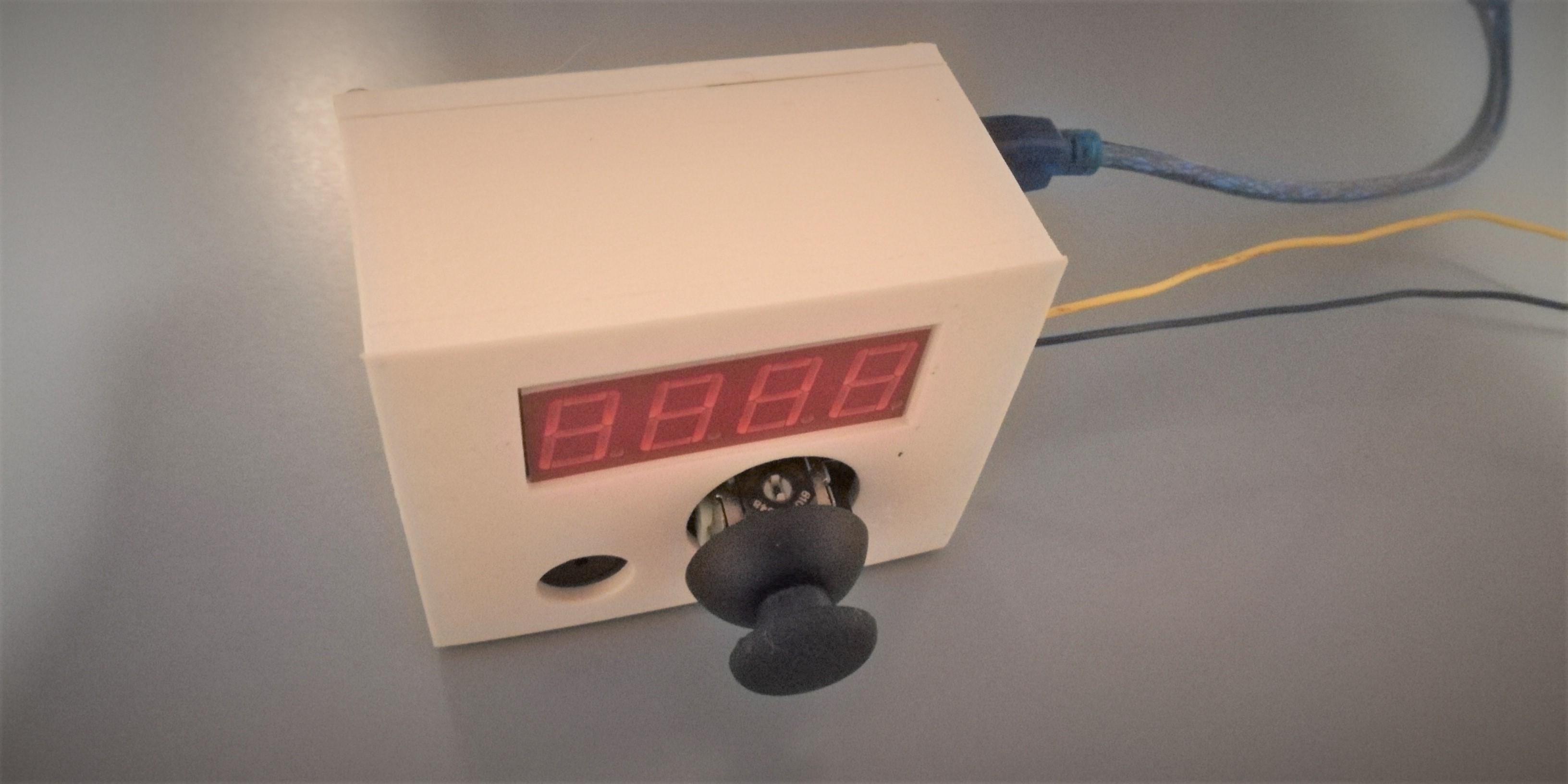 How to Display and Set Numbers With 7 Segment Display and Joystick : 9 ...