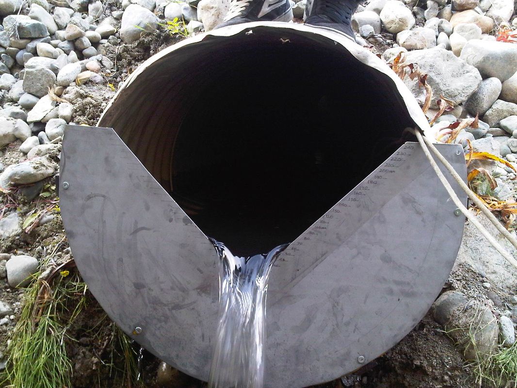 Temporary V Notch Weirs for Culverts : 5 Steps - Instructables