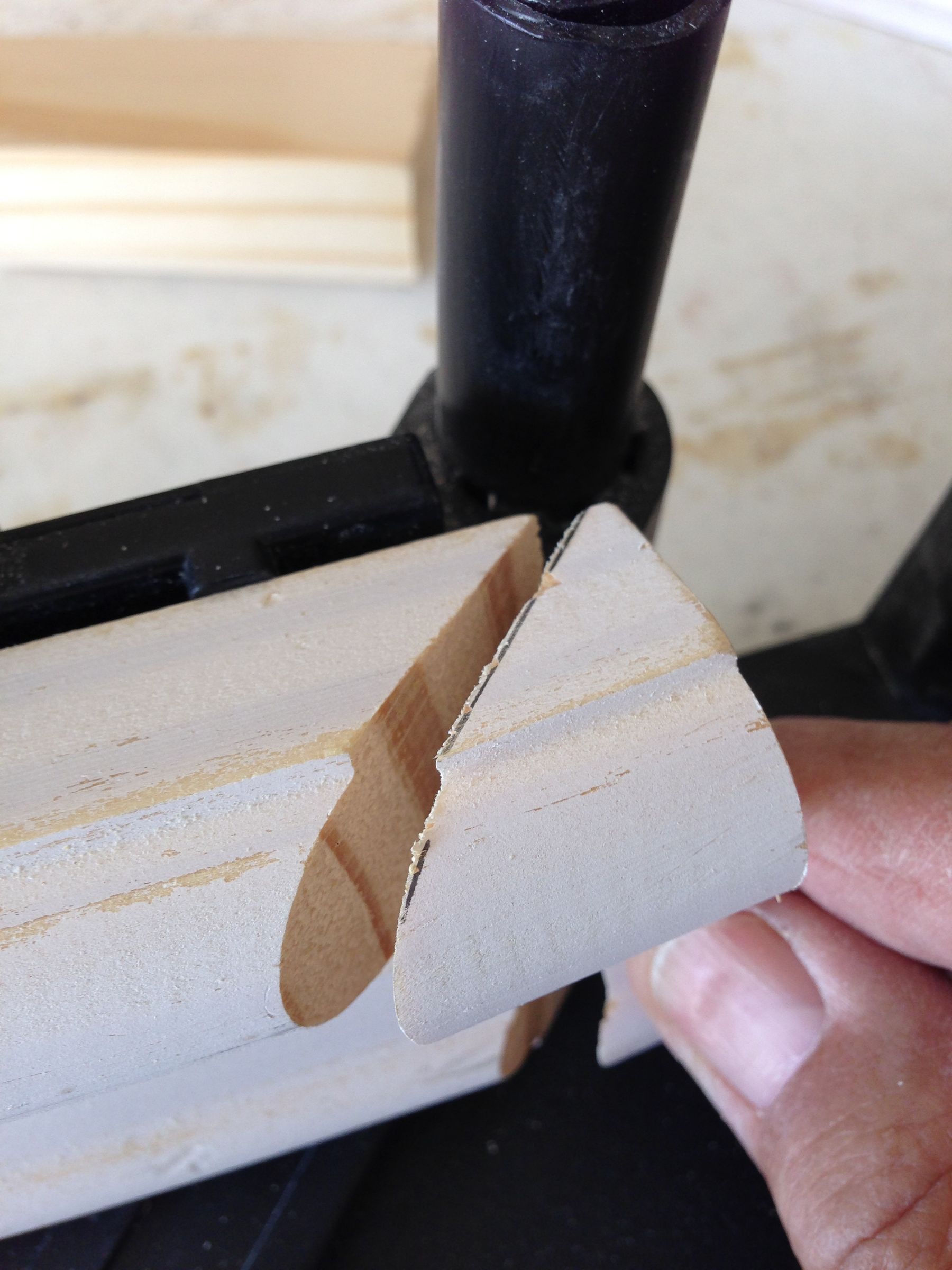 Chair Rail End Created at Round Rock Tech Shop : 5 Steps - Instructables