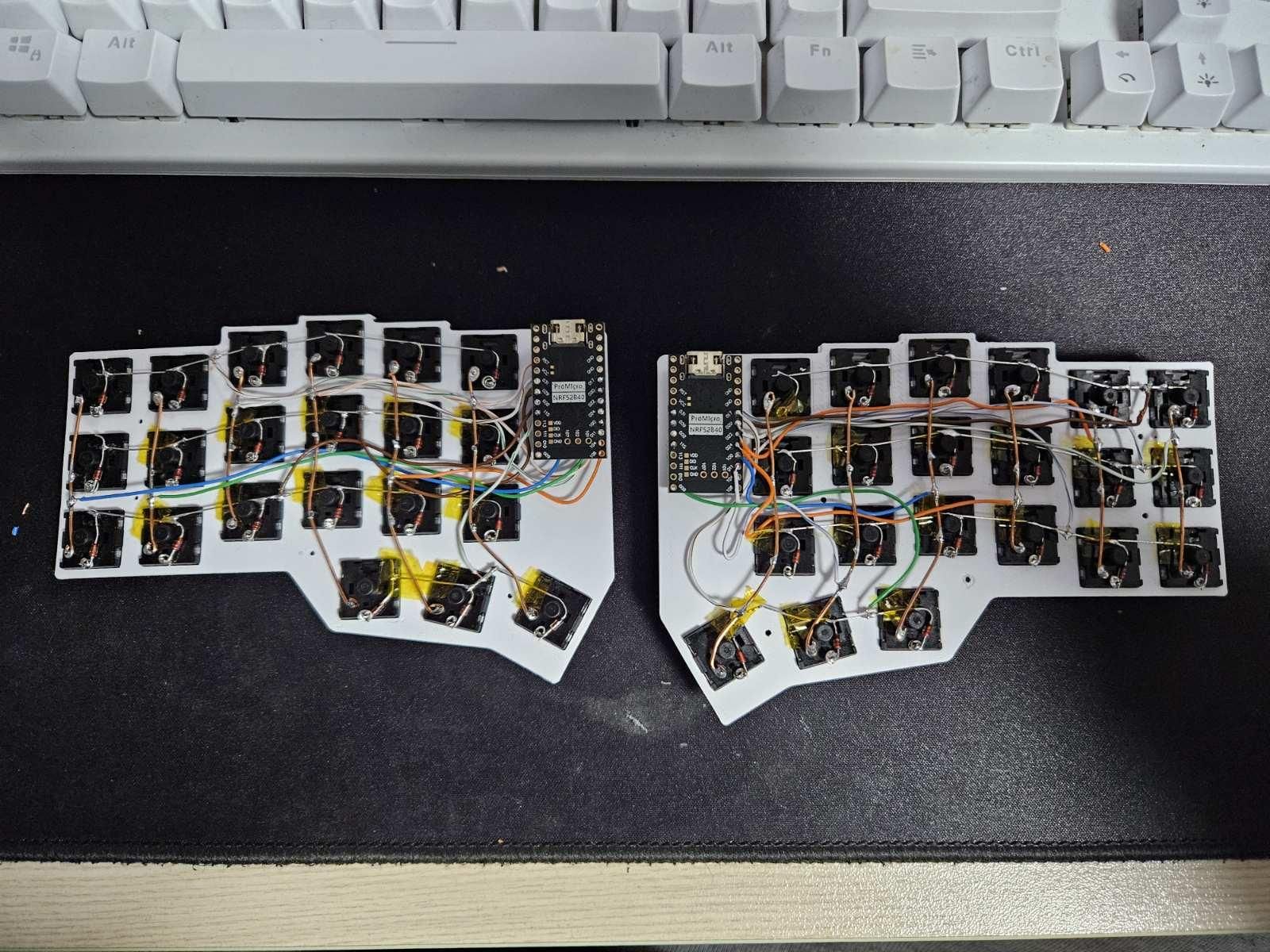 Budget DIY Wireless Split Keyboard With ZMK : 11 Steps (with Pictures ...