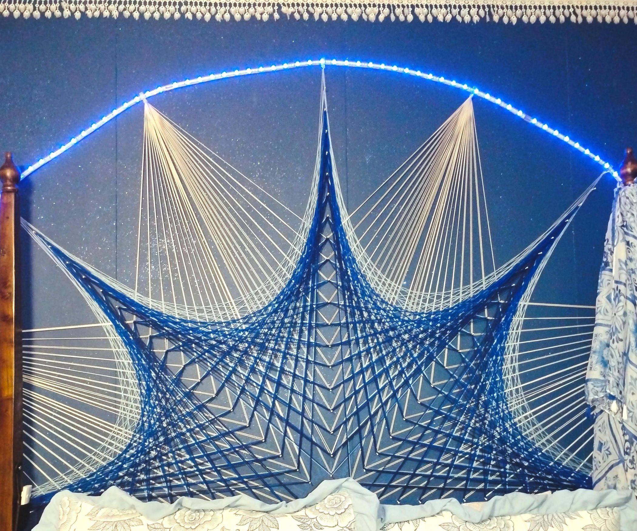 Mandala String Art on the Wall : 6 Steps - Instructables