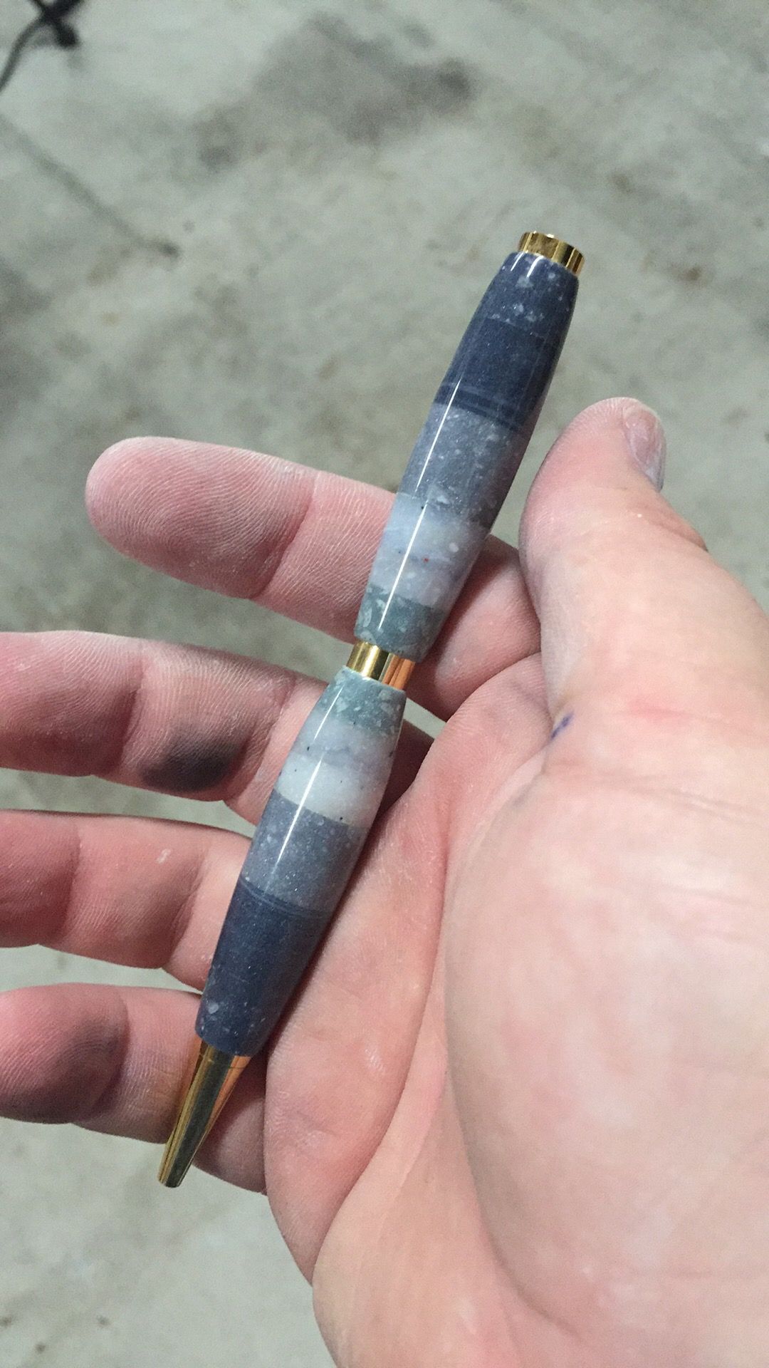 Segmented Corian Pen : 7 Steps (with Pictures) - Instructables