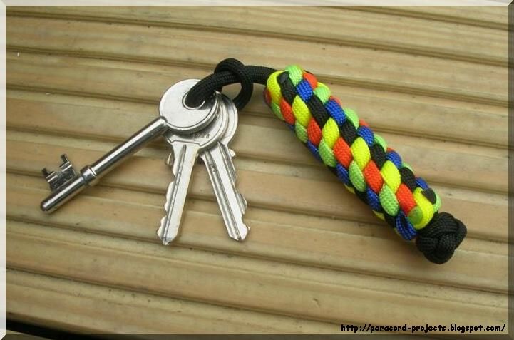 Paracord - 5 Color Key Fob : 8 Steps (with Pictures) - Instructables