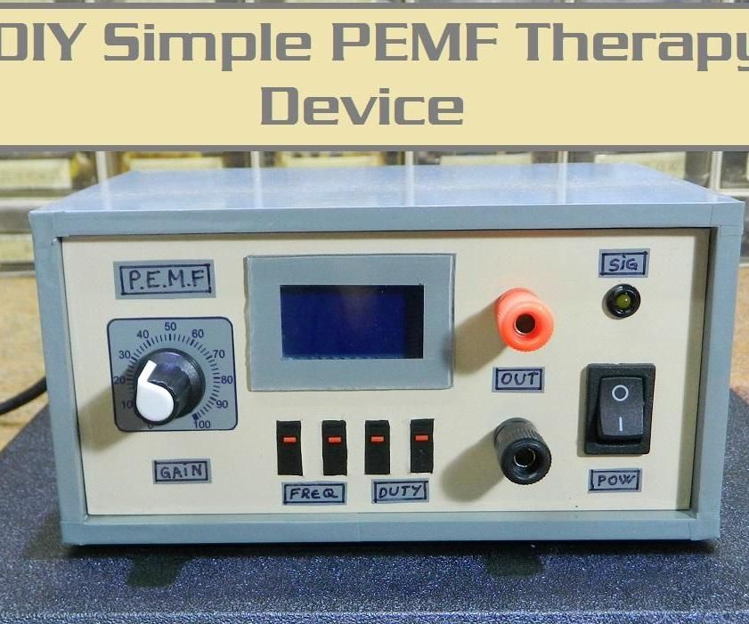 DIY Cheap and Super Simple PEMF Magnetic Therapy Device : 3 Steps ...