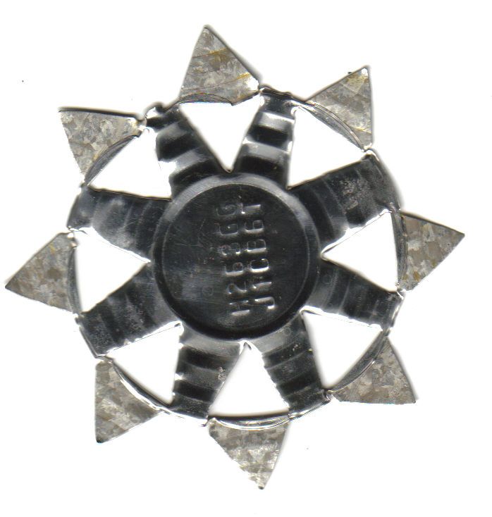 Really Cheap Throwing Star : 4 Steps - Instructables