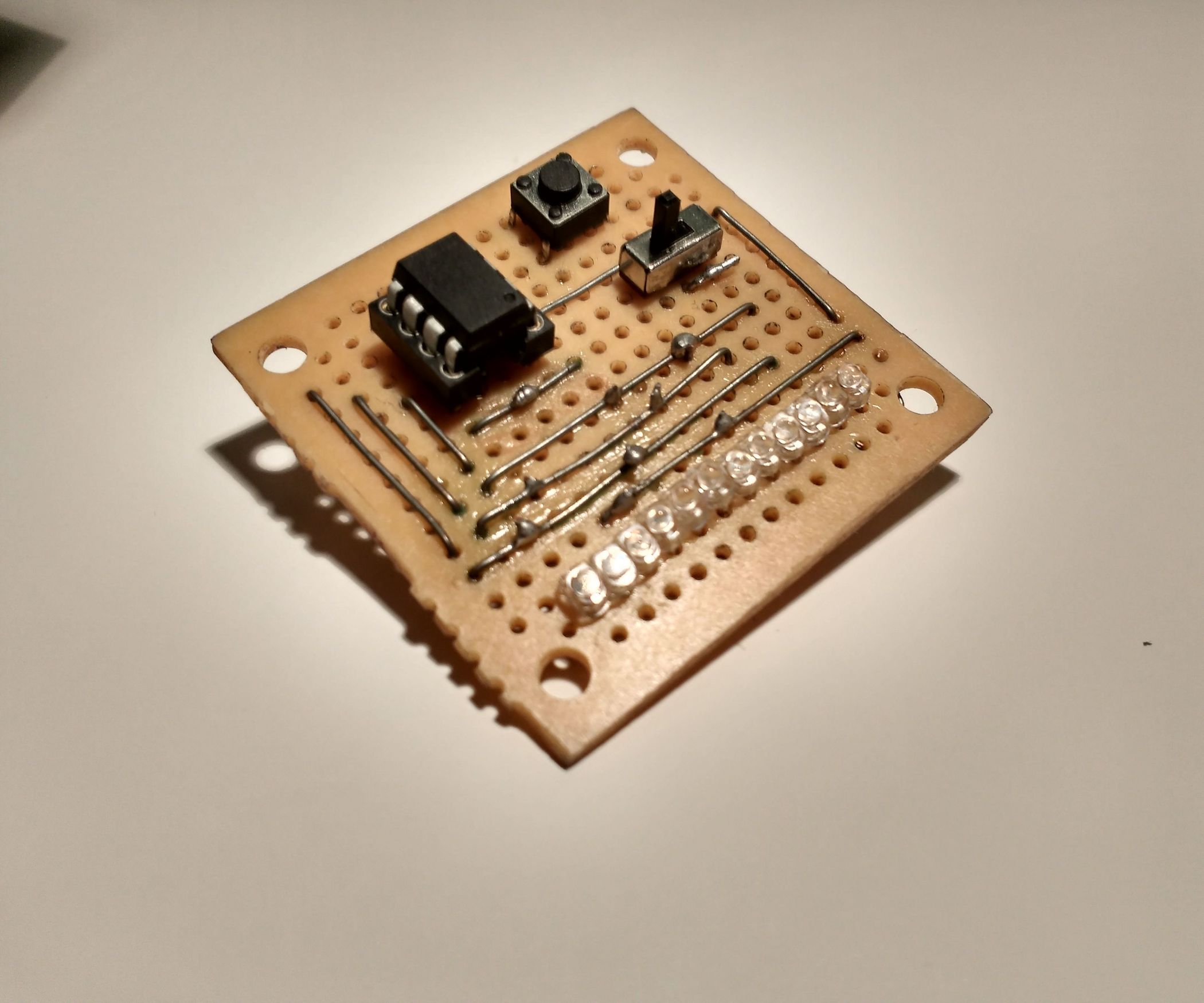 Attiny 85 Led Ladder Game : 6 Steps (with Pictures) - Instructables