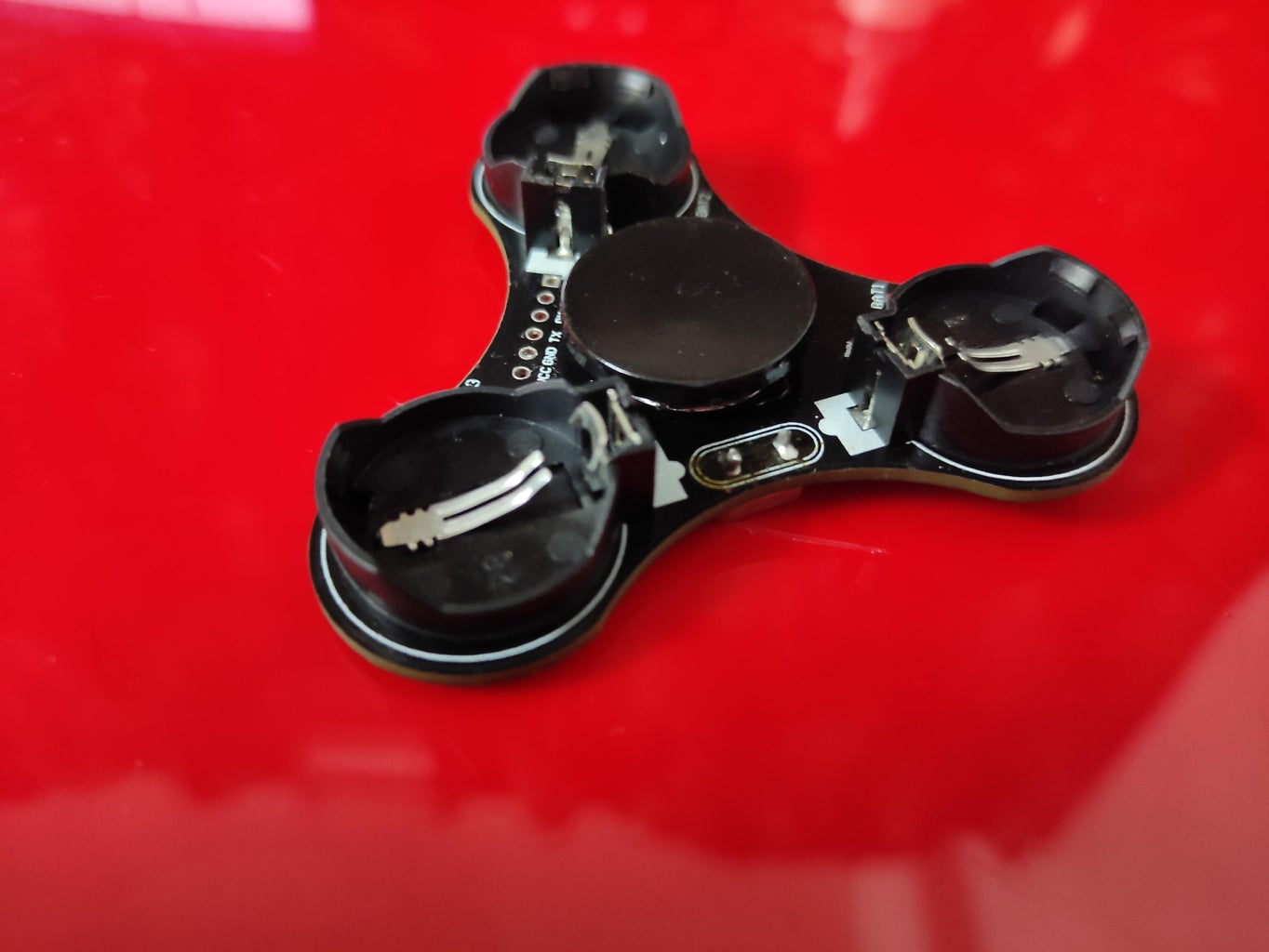 Pov Display Fidget Spinner Using Atmega8 And Arduino Ide 5 Steps