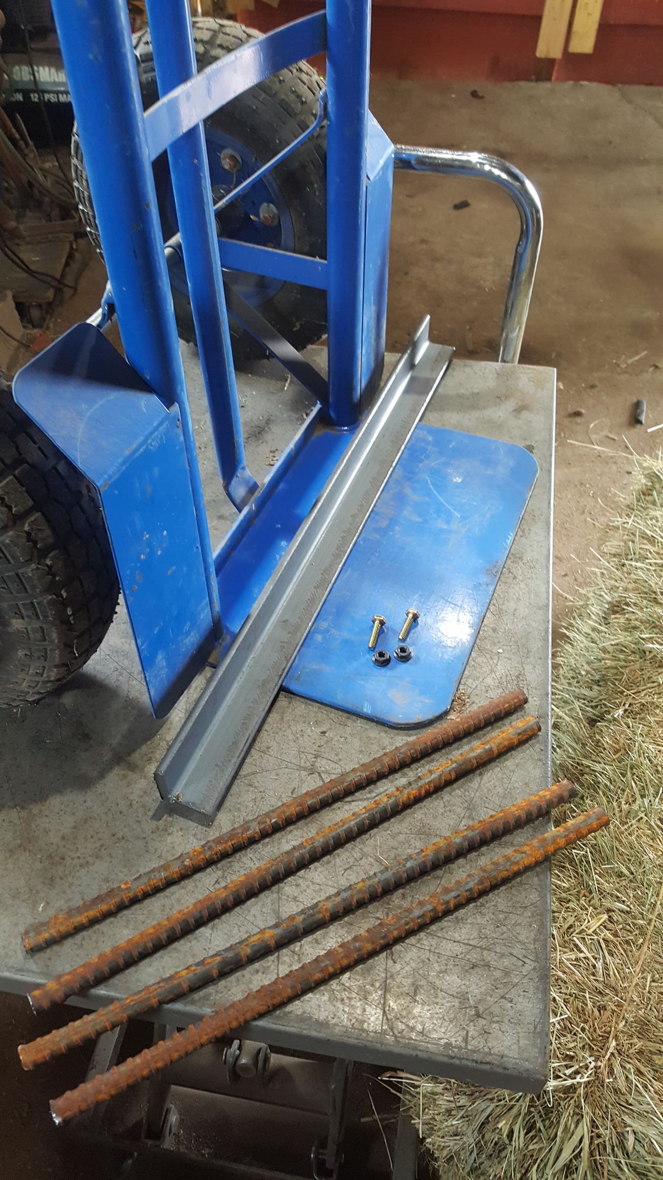 Hay Bale Dolly Assistive Technology - Instructables