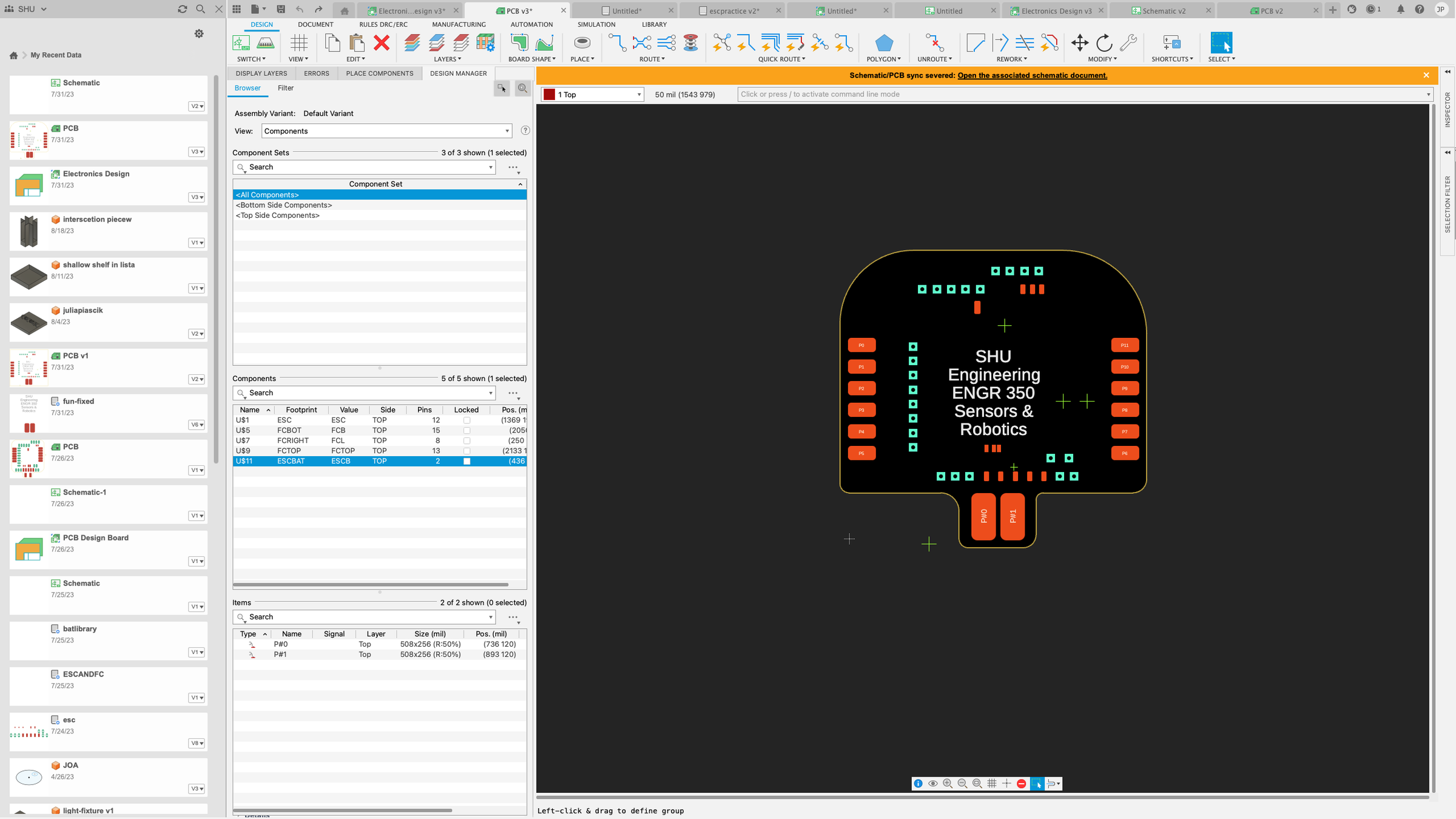 How to Make a PCB Board With Fusion360 : 10 Steps (with Pictures ...