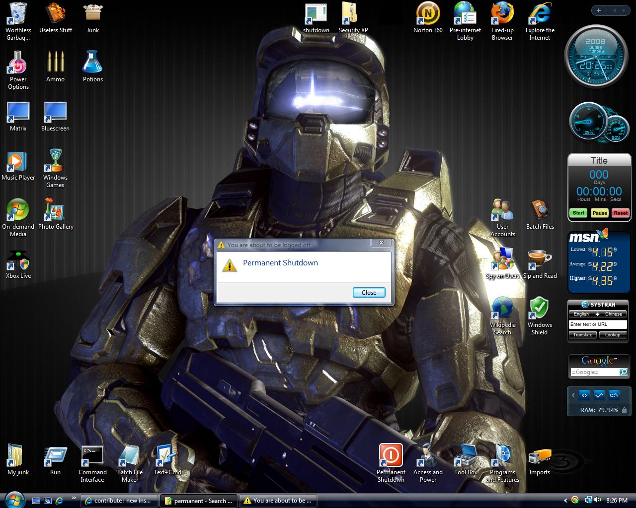 Shutdown Computer Forever : 4 Steps - Instructables