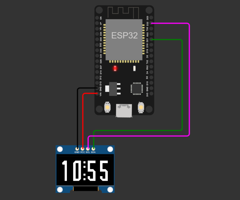 OLED Clock Using the ESP M3 : 7 Steps (with Pictures) - Instructables