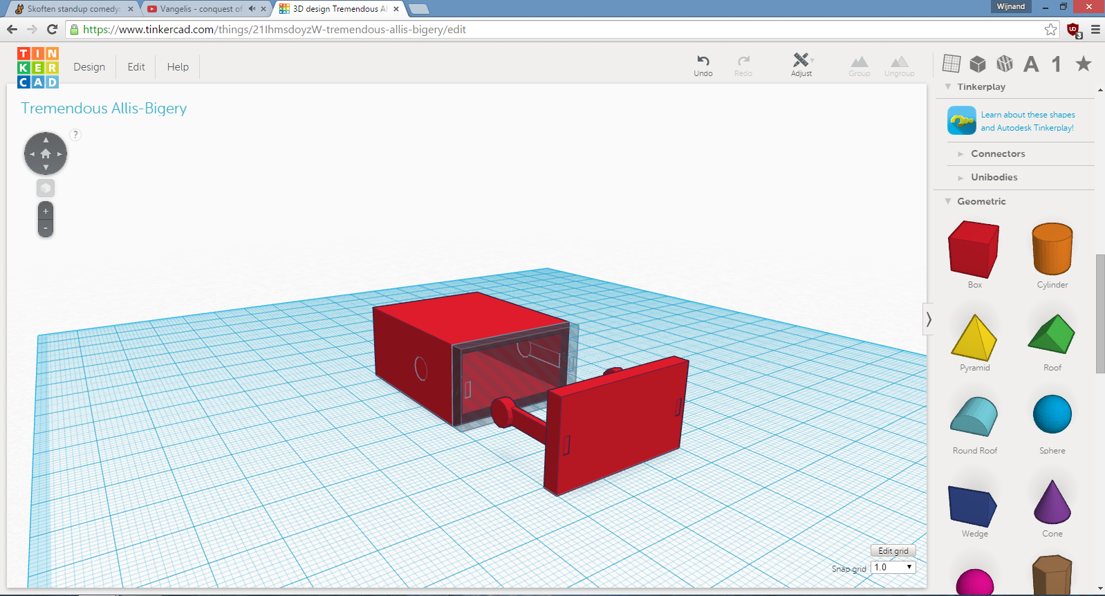 Simple Closing-mechanism for Re-openable Cases. 3D Design : 5 Steps ...