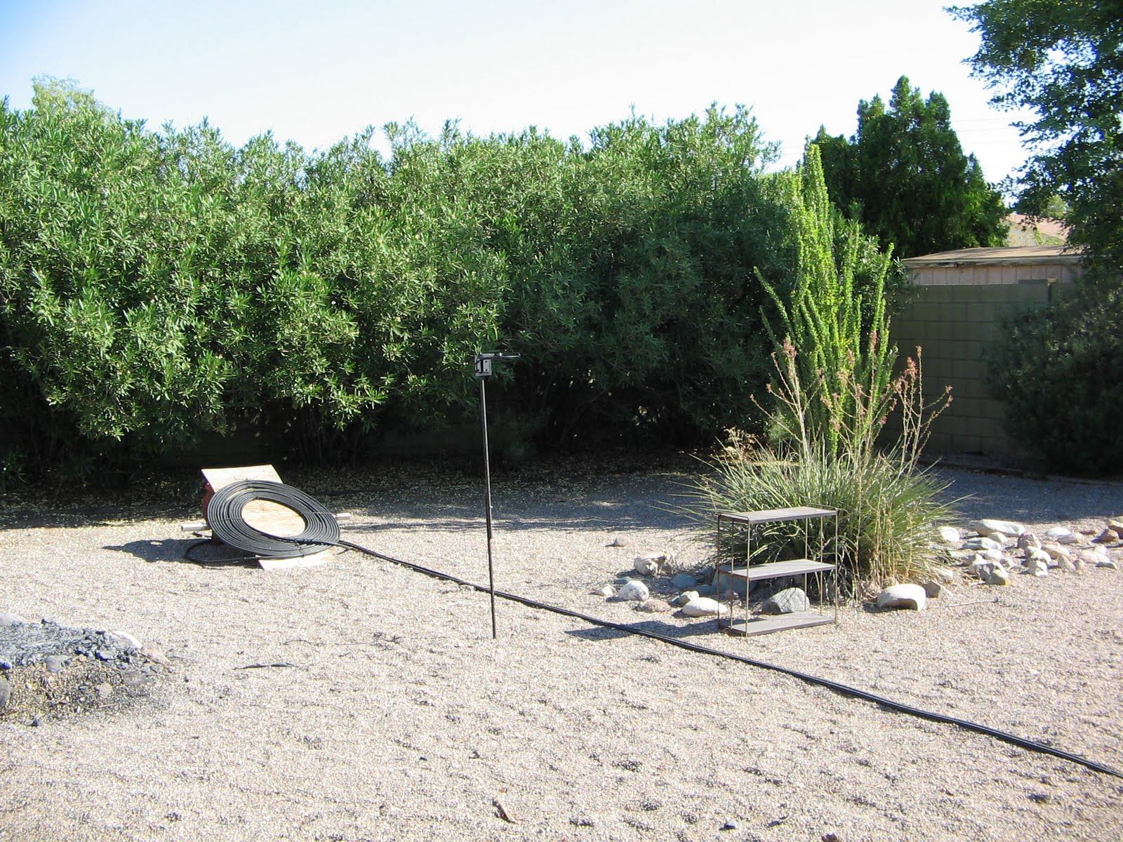 Solar Hot Water Shower - DIY Solar Shower - (using Black Poly Water ...