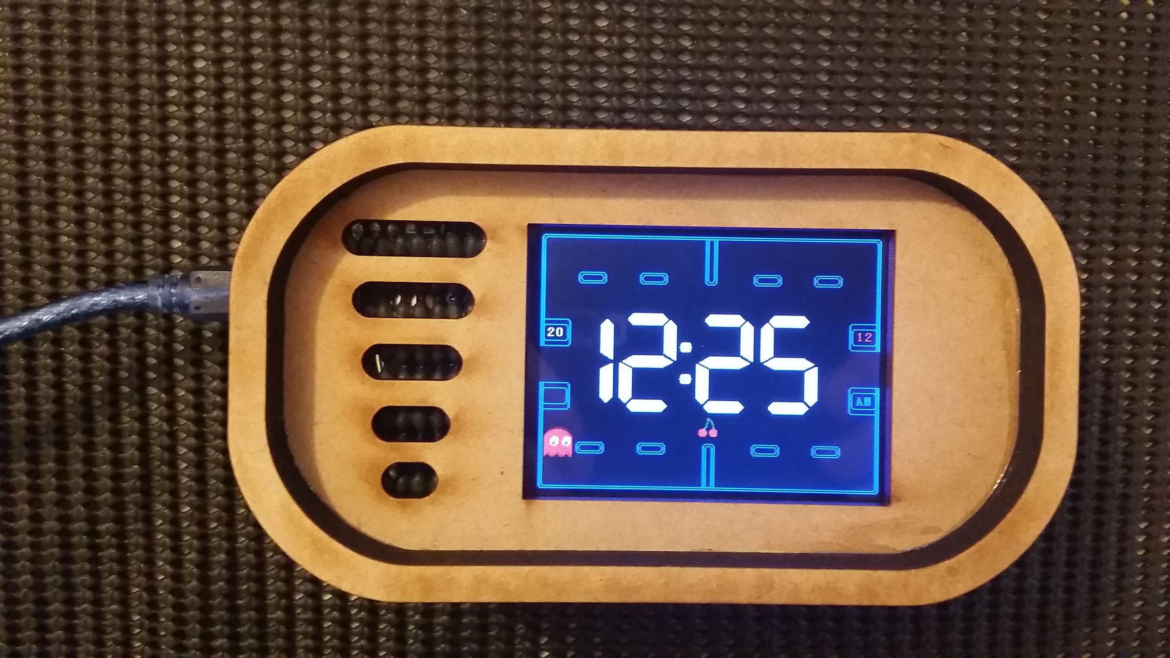 Retro Pac-Man Clock : 6 Steps (with Pictures) - Instructables
