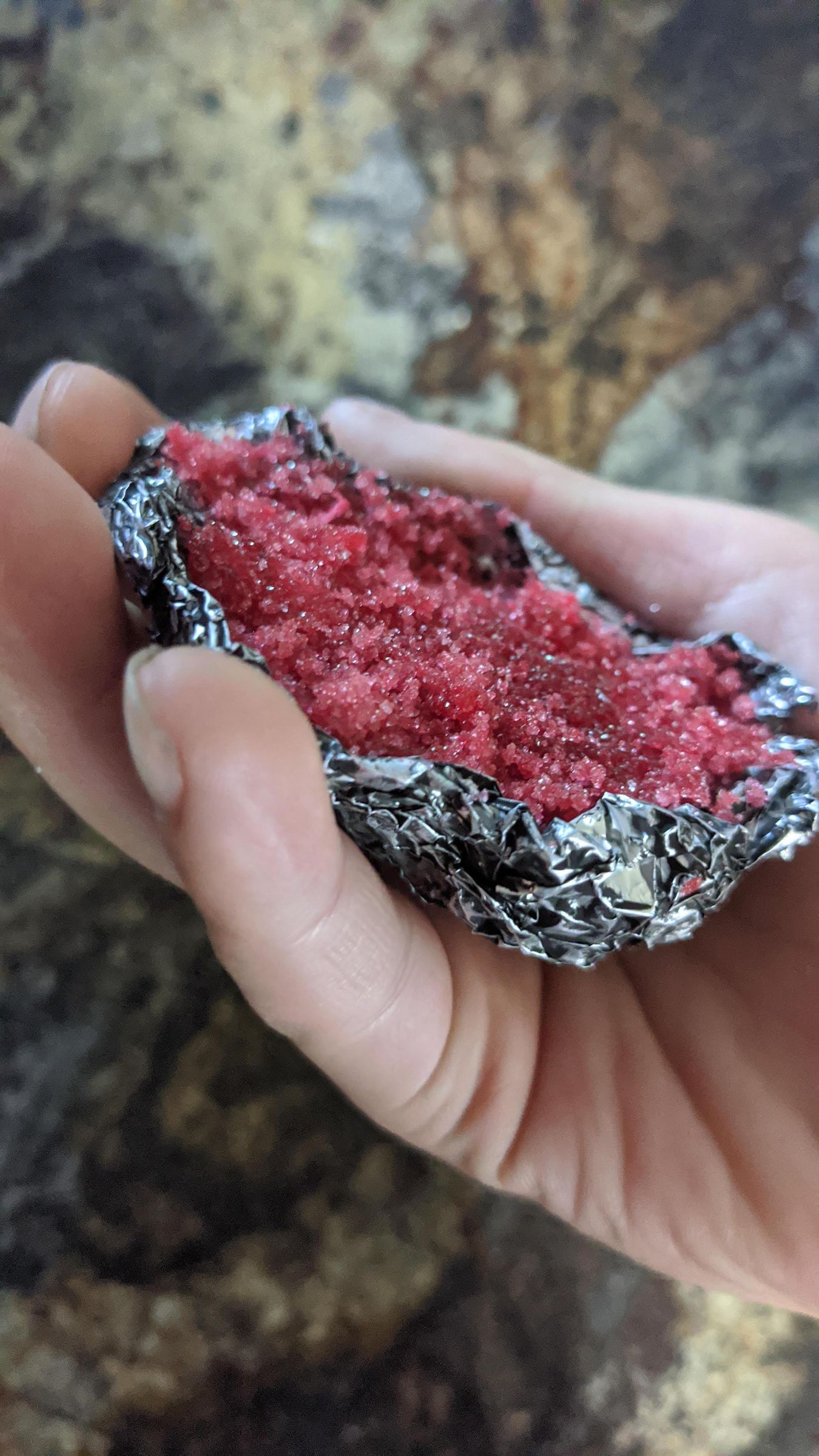 Sugar and Glue Crystals / Geodes : 5 Steps (with Pictures) - Instructables