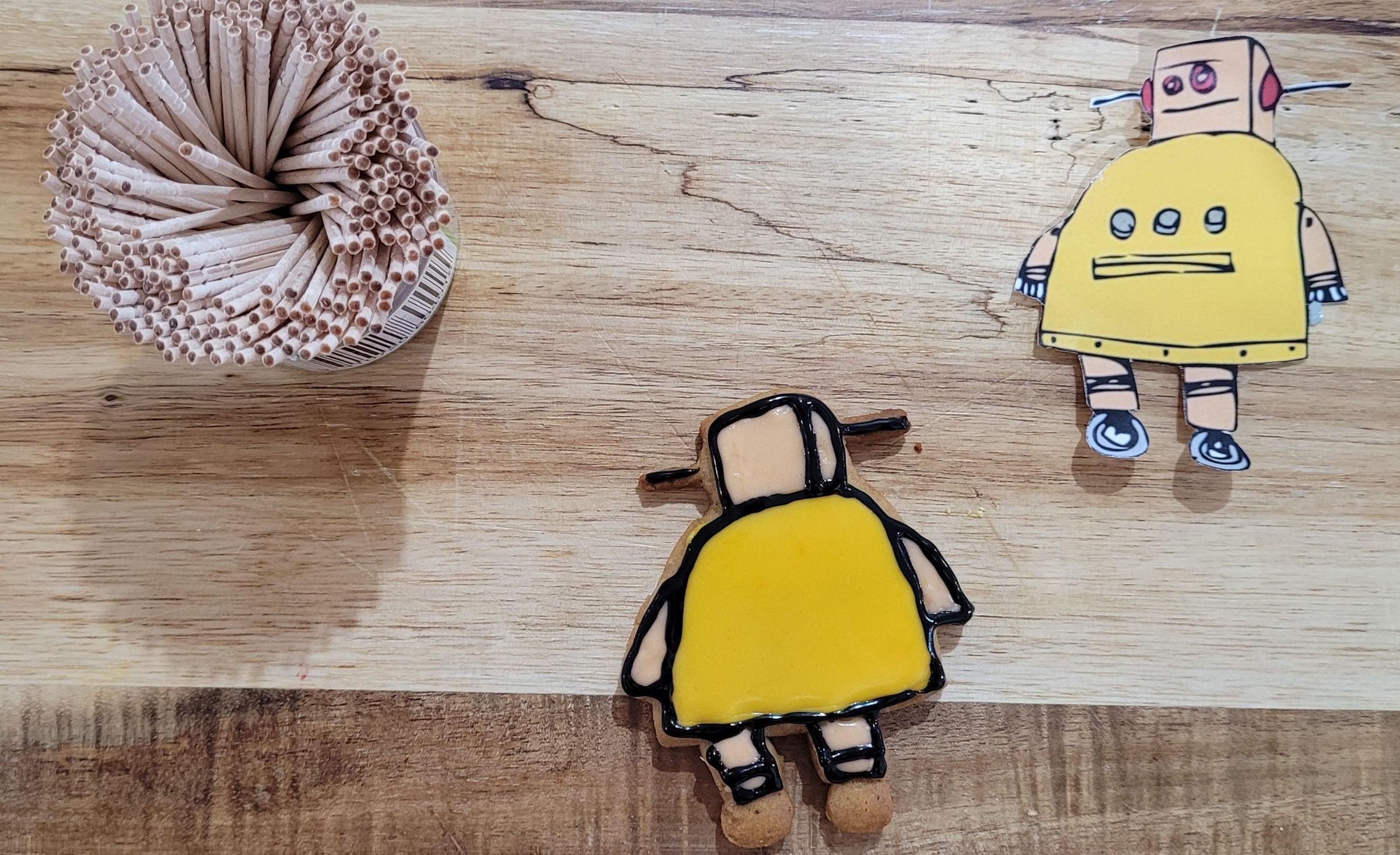 Gingerbread Icecream Sandwiches - Robot Style! : 26 Steps (with ...