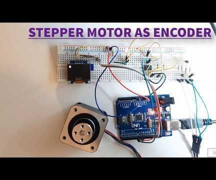 How to Use Stepper Motor As Rotary Encoder and OLED Display for Steps ...